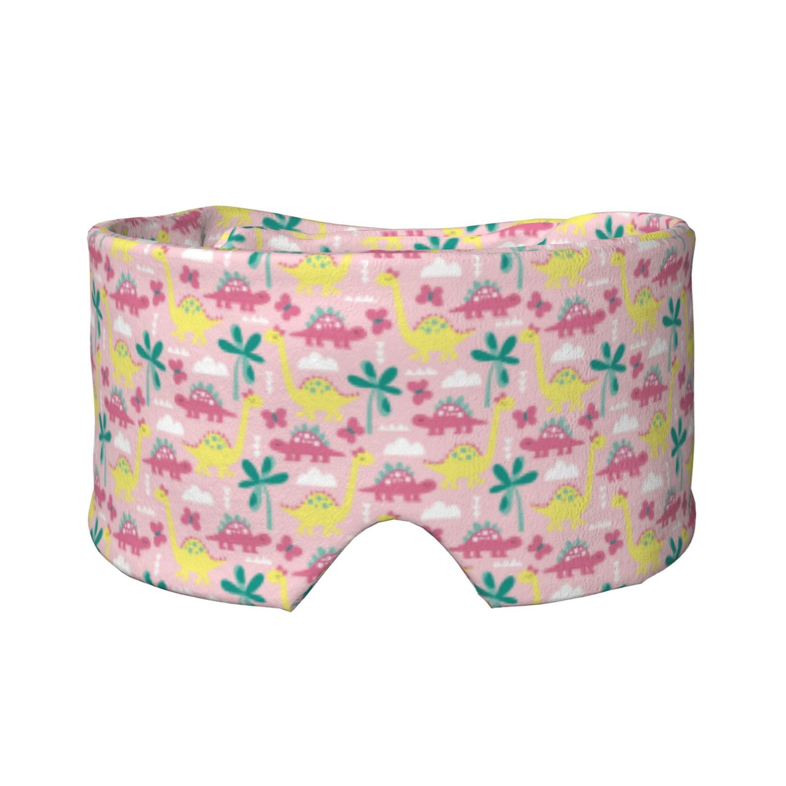 Cauagu Dinosaur Print Blocking Sleep Eye Masks- Blackout Sleep Mask ...