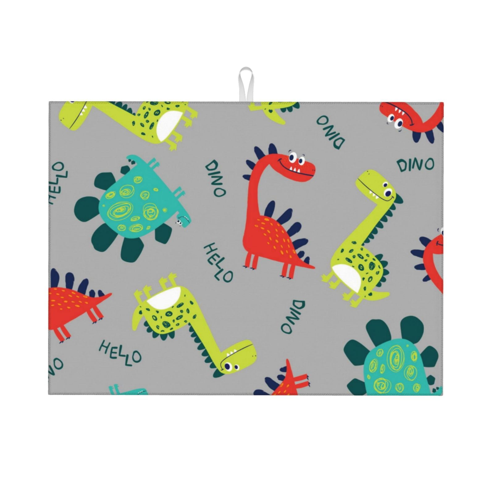 Cauagu Dish Drying Mat,24*18 inch Absorbent Dish Drainer Kitchen ...