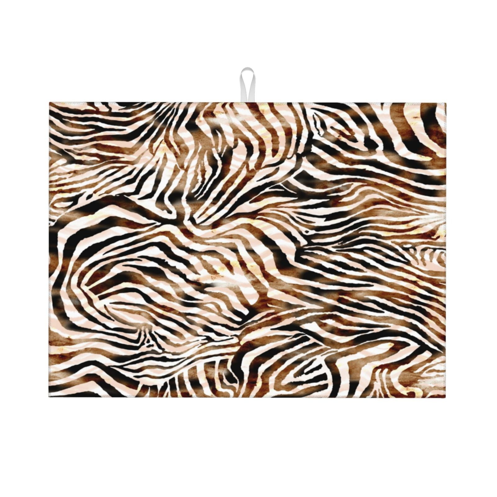 Cauagu Dish Drying Mat,24*18 inch Absorbent Dish Drainer Kitchen ...