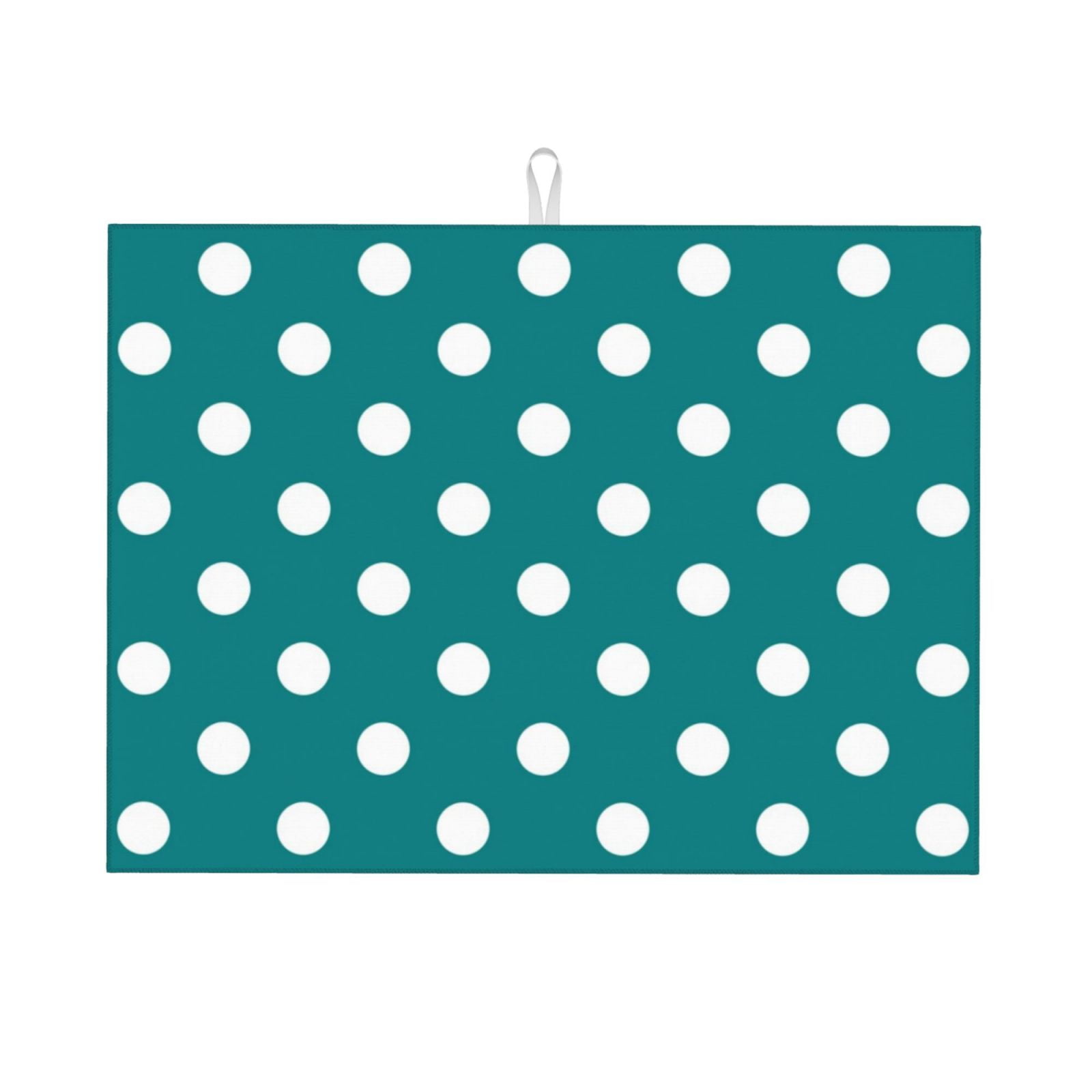 Cauagu Dish Drying Mat,24*18 inch Absorbent Dish Drainer Kitchen ...