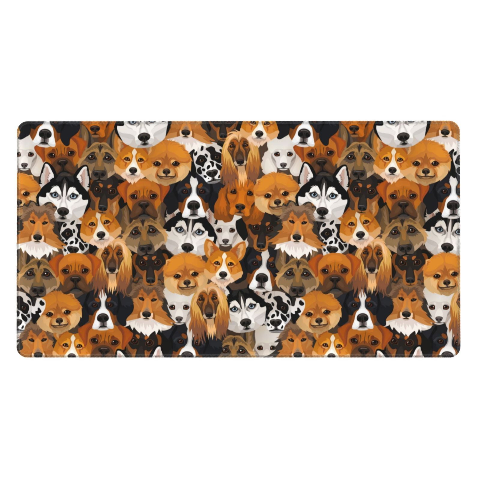 Cauagu Dogs Different Breeds for Large Mouse Pad,XXL Extended Gaming ...