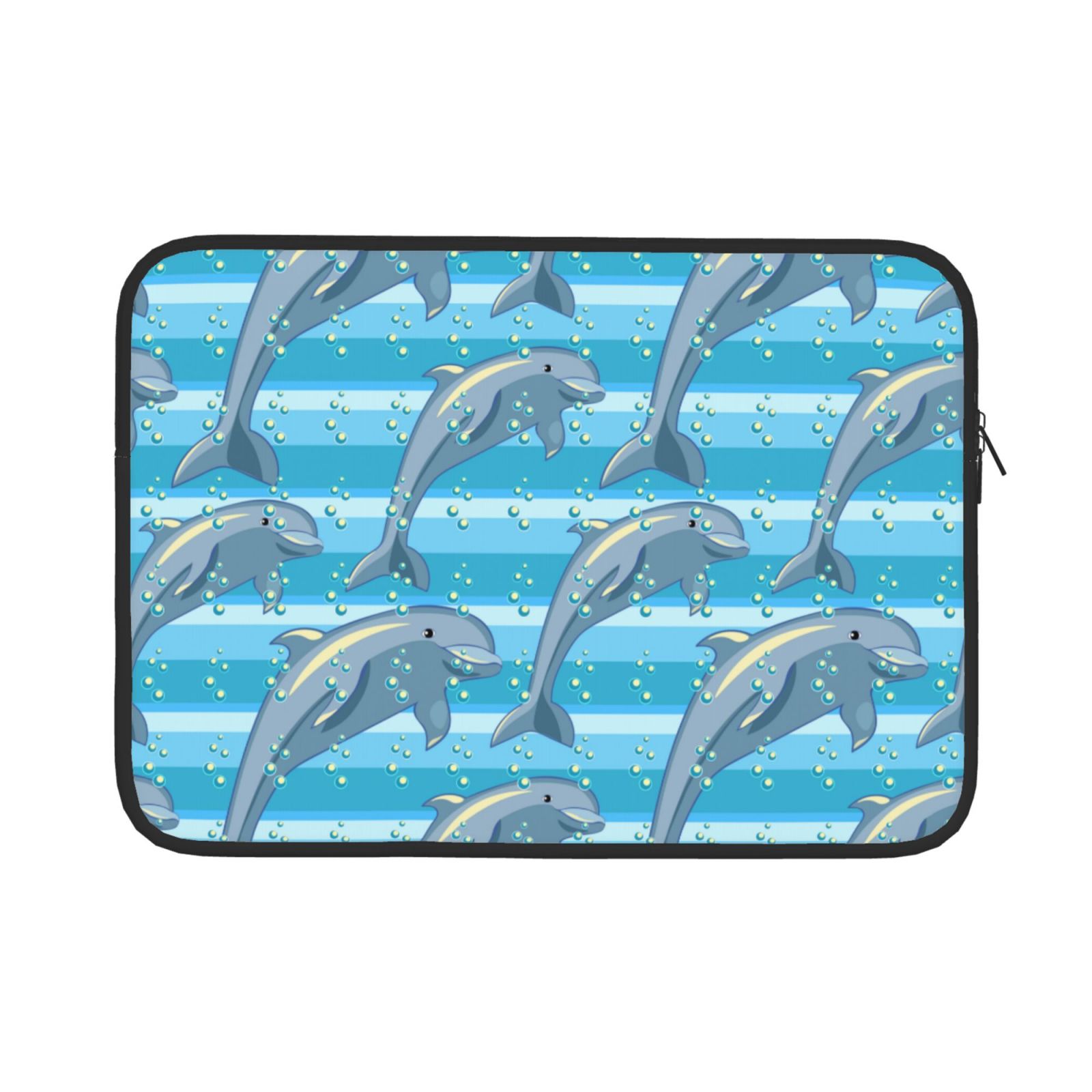 Cauagu Dolphin Print Laptop Sleeve Case, Laptop Cover Portable Laptop ...