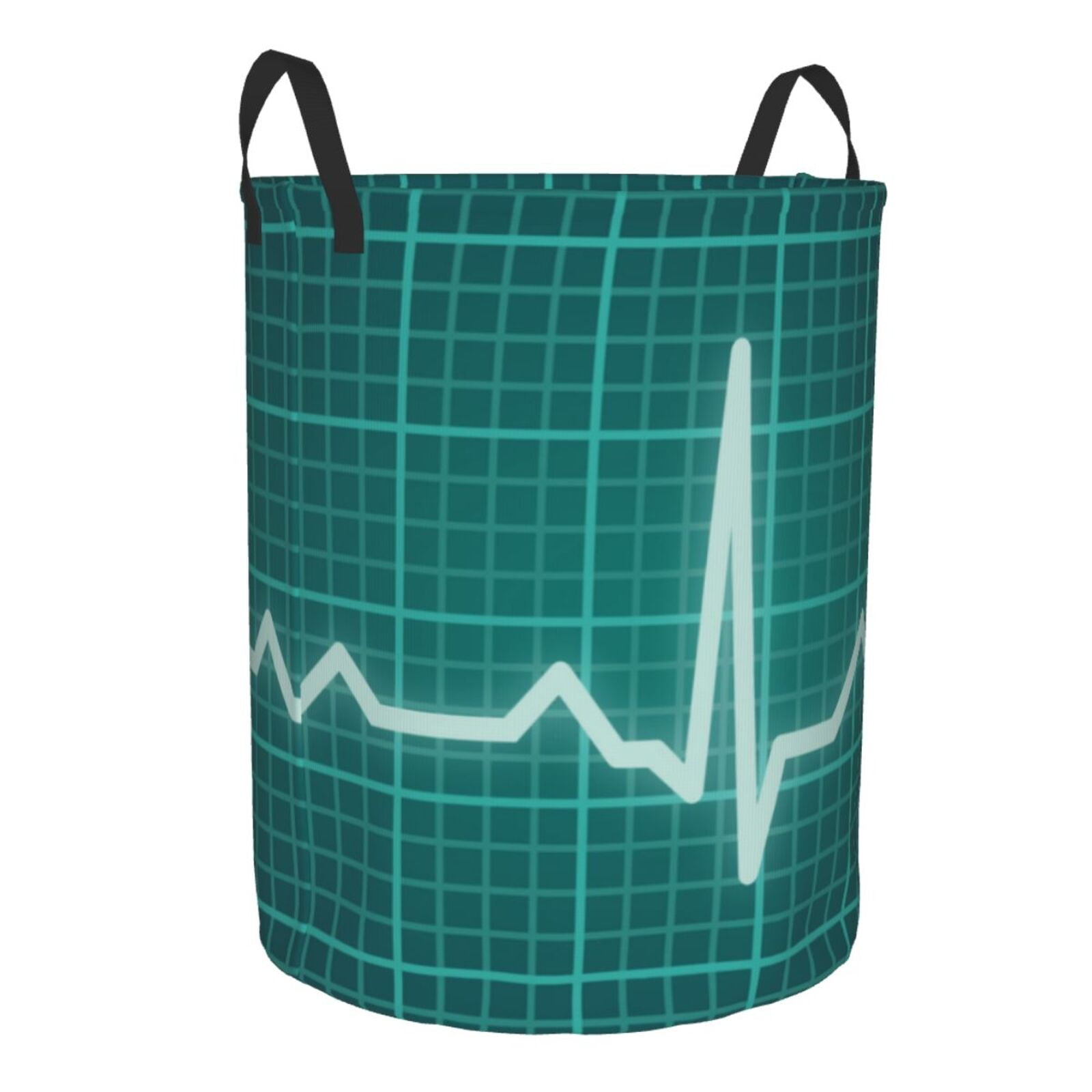 Cauagu ECG Wave for Laundry Basket,Collapsible Organizer Basket for ...