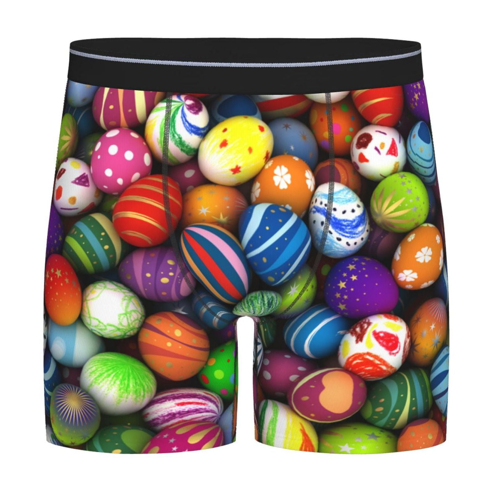 Cauagu Easter Eggs2 Print Men's Boxer Briefs, Funny & Cute Underwear ...