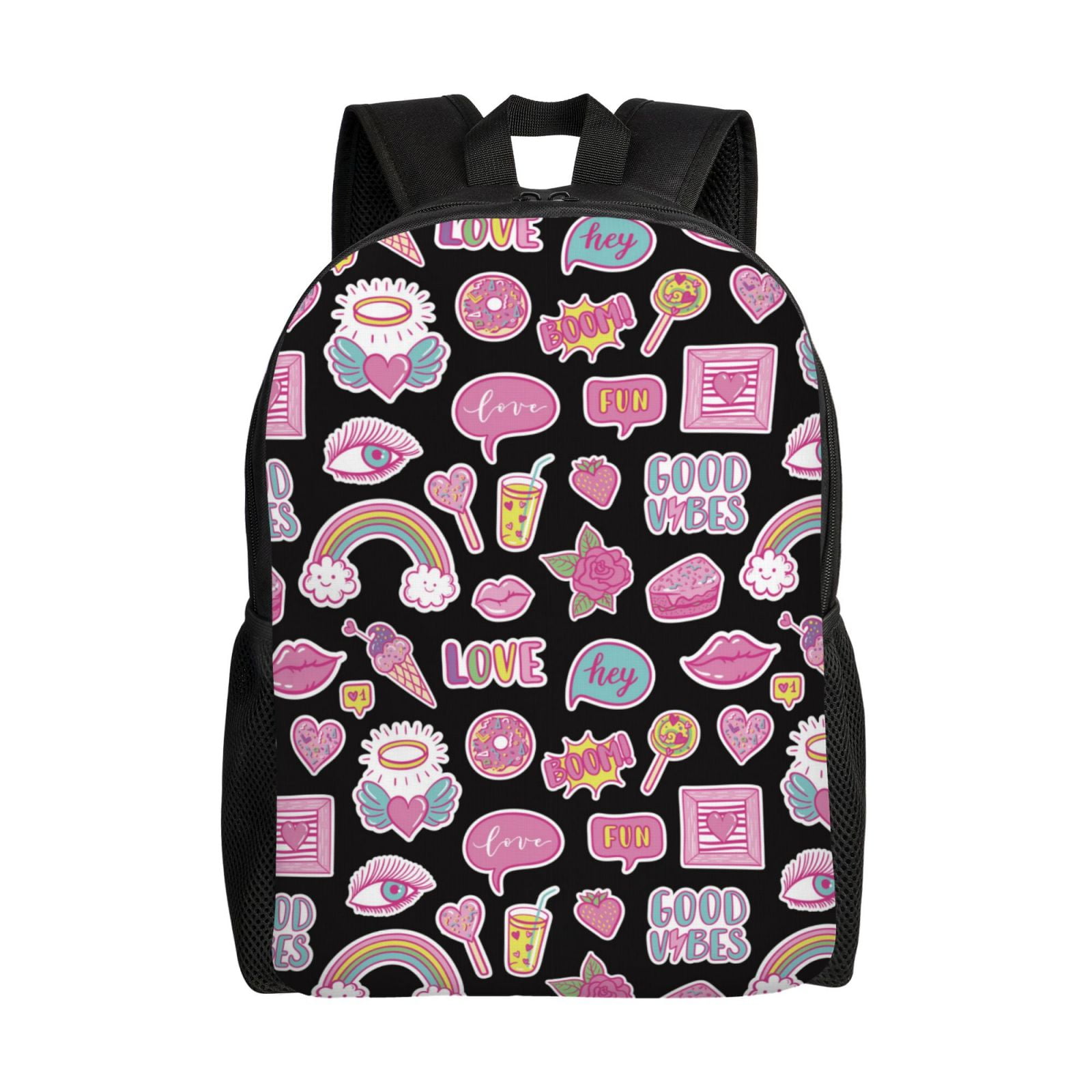 Cauagu Elements Print Backpacks,Travel Daypack Casual Laptop Backpack ...