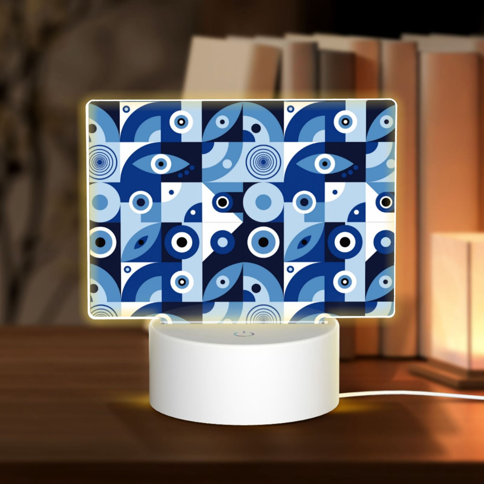 Cauagu Evil Eye for Rectangle Acrylic Night Light - Acrylic Modern ...