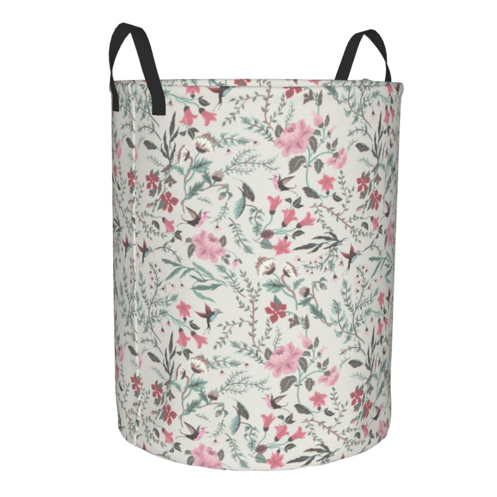Cauagu Fairy Floral for Laundry Basket,Collapsible Organizer Basket for ...