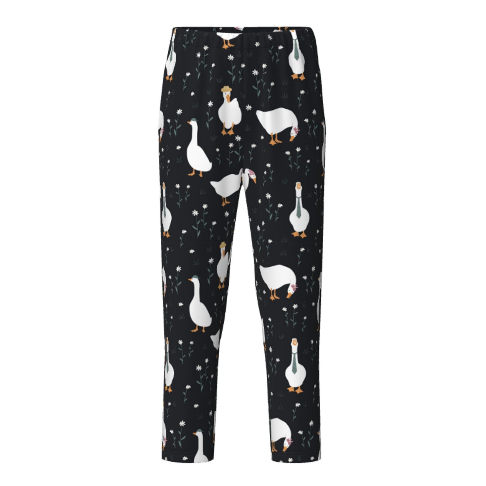 Cauagu Fashionable Goose for Cute Pajamas Pants,Elastic Waist Pajama ...