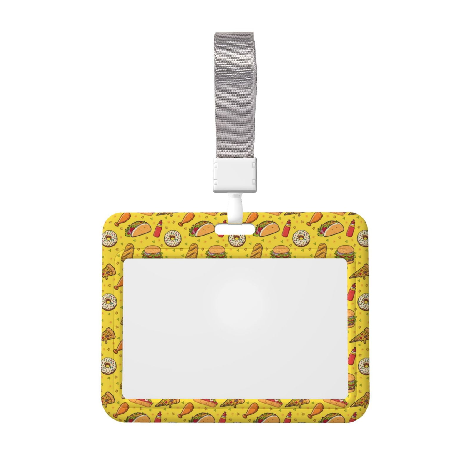 Cauagu Fast Food 1 for ID Badge Holder,Badge Holder with Windows Key ...
