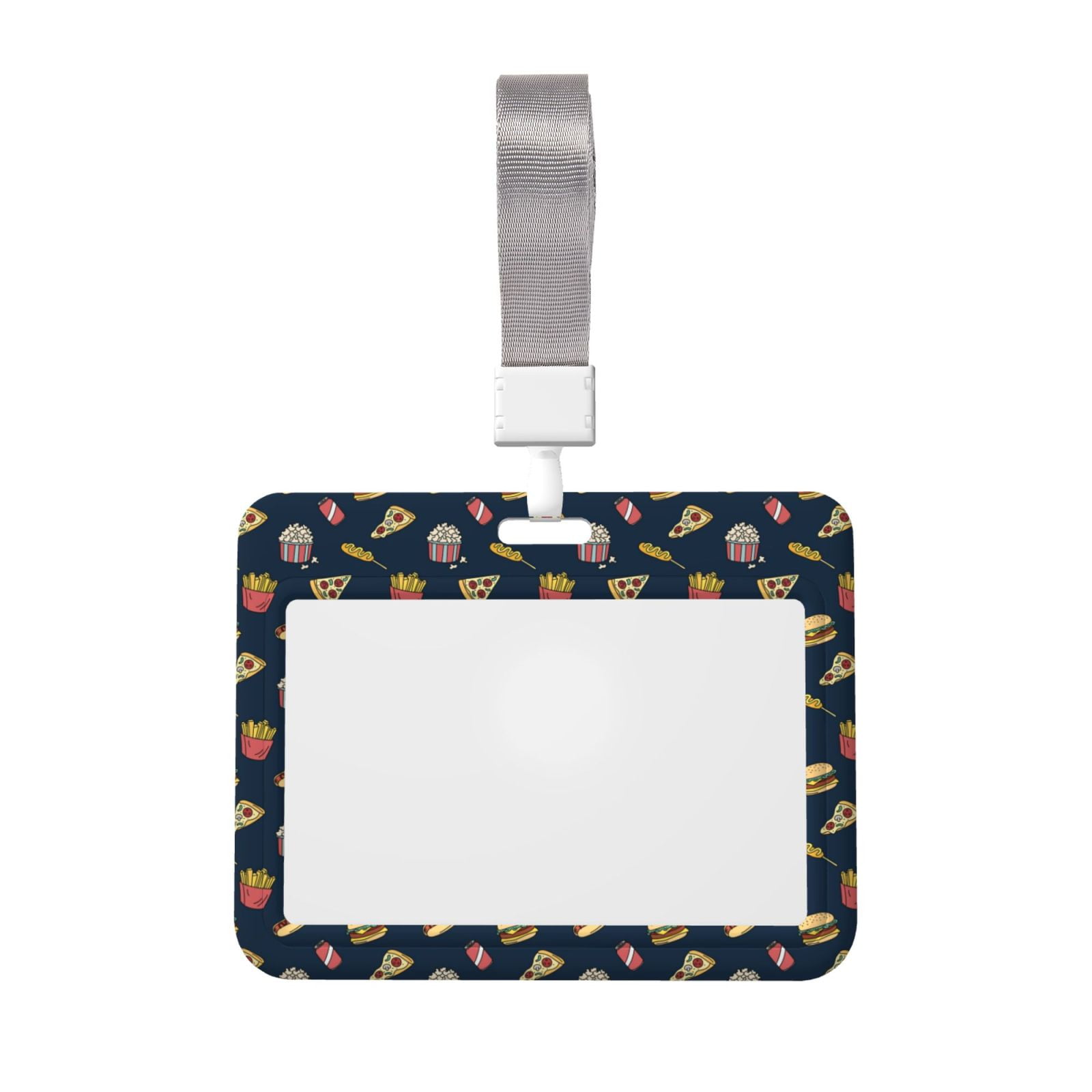 Cauagu Fastfood for ID Badge Holder,Badge Holder with Windows Key Card ...