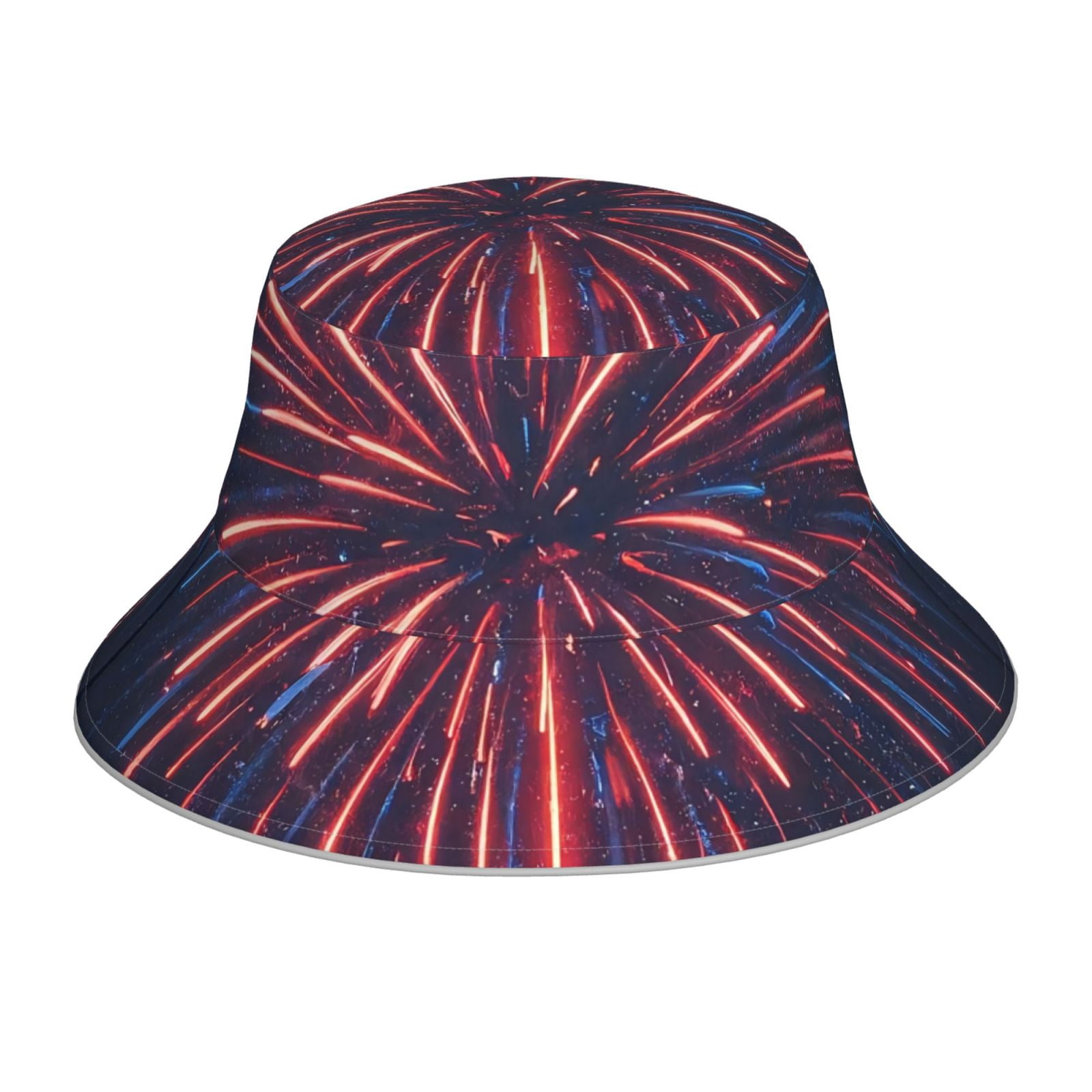 Cauagu Fireworks3 for Unisex Bucket Hat,Outdoor Summer Beach Fishing ...