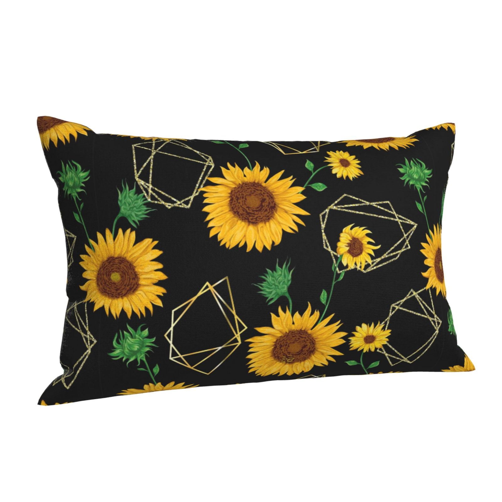 Cauagu Flower (2) Print Pillow Covers with Envelope Closure,1PC Pillow ...