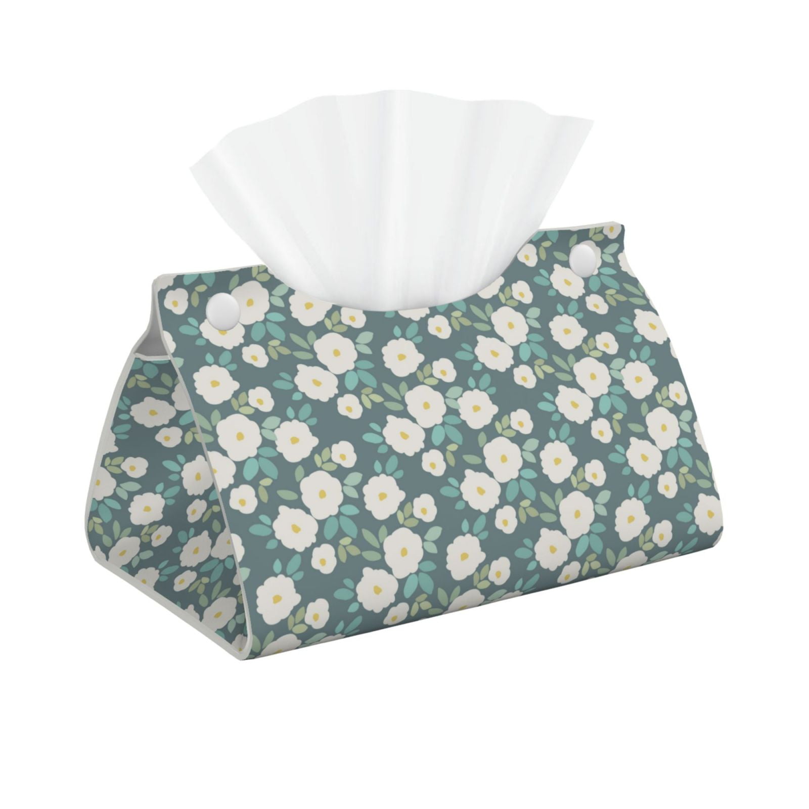 Cauagu Flower for Large Tissue Box Cover Rectangular–Plus Size ...