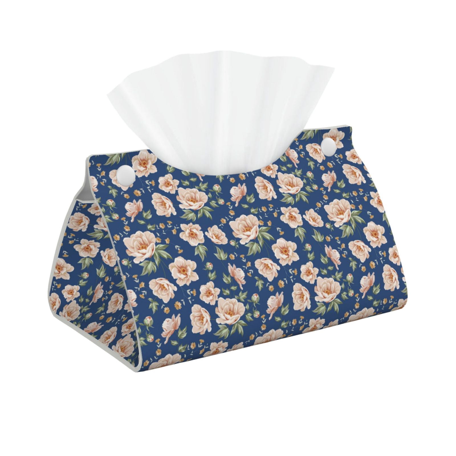 Cauagu Flower for Large Tissue Box Cover Rectangular–Plus Size ...