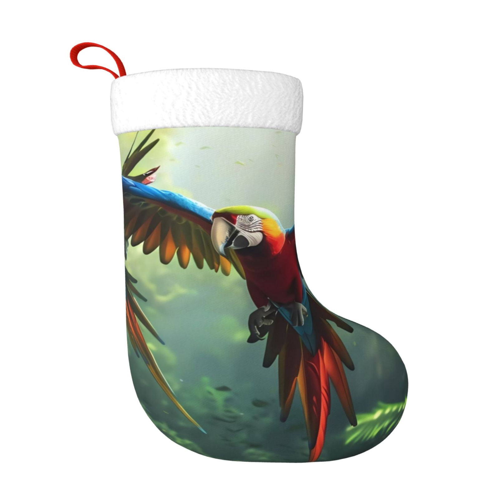 Cauagu Flying Parrots In Jungle for Christmas Stockings,1-Pack Large ...