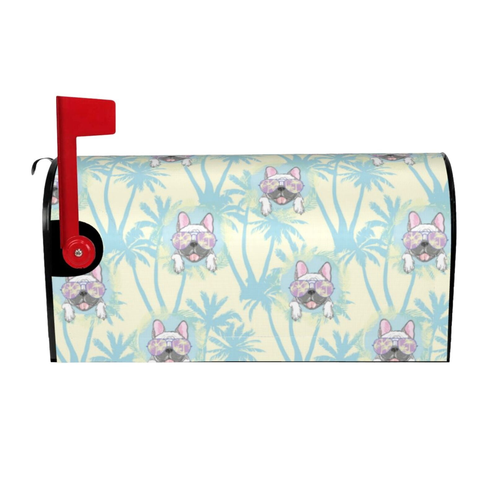 Cauagu French Bulldog 3 Pattern Magnetic Mailbox Covers, Mailbox Cover ...