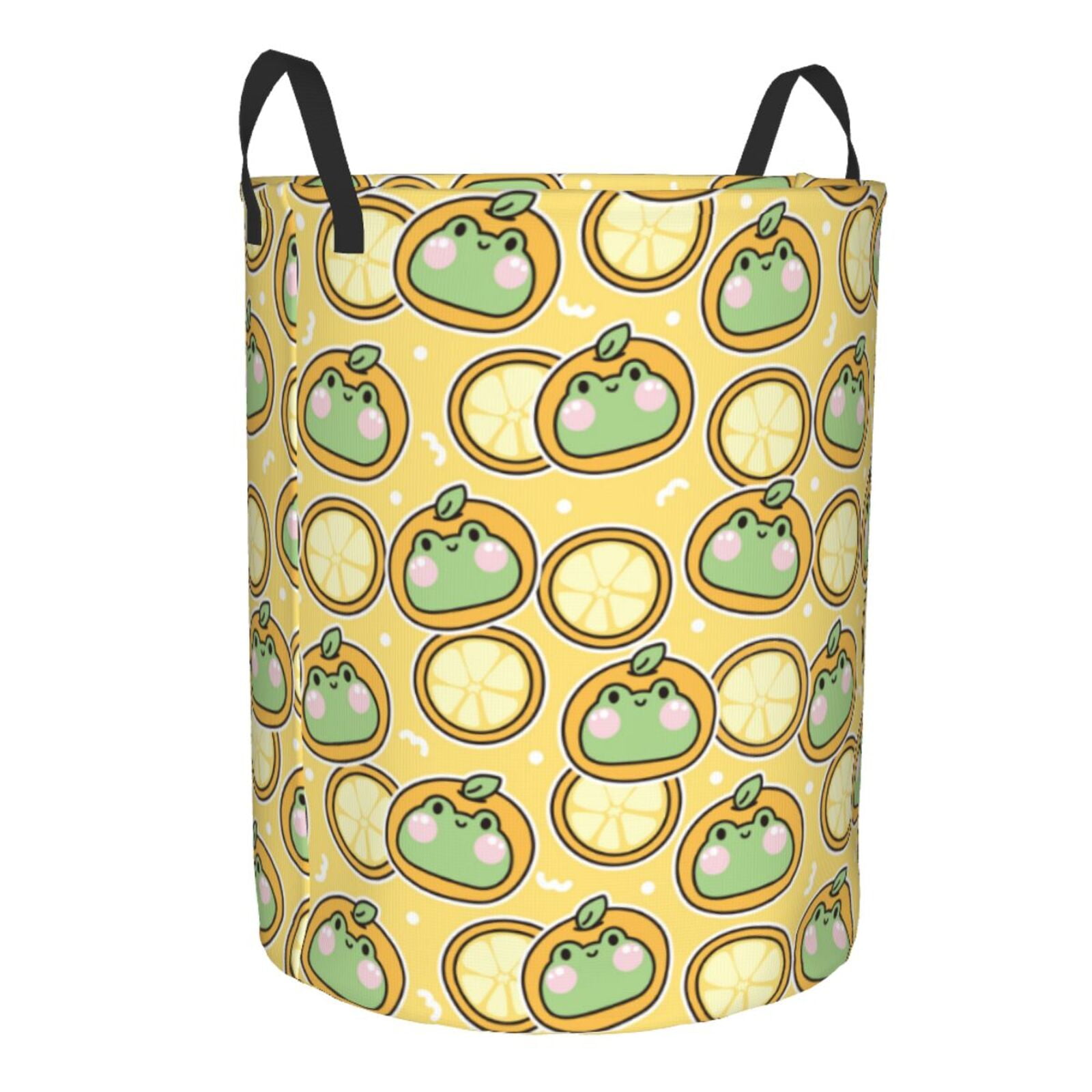 Cauagu Frog In Orange Hat for Laundry Basket,Collapsible Organizer ...