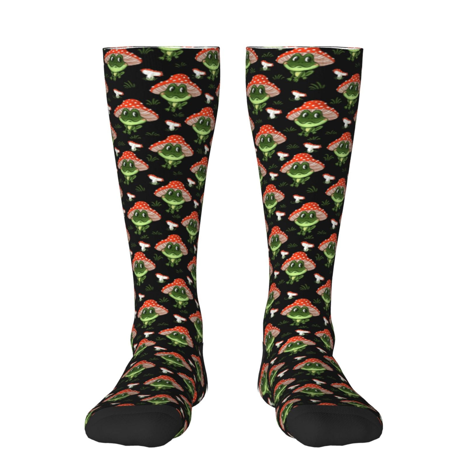 Cauagu Frogs In Mushroom Hats Print Women's Men's Ankle Socks 1-pack ...