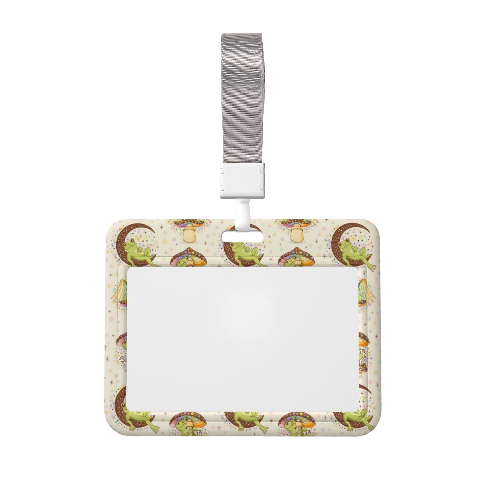 Cauagu Frogs for ID Badge Holder,Badge Holder with Windows Key Card ...