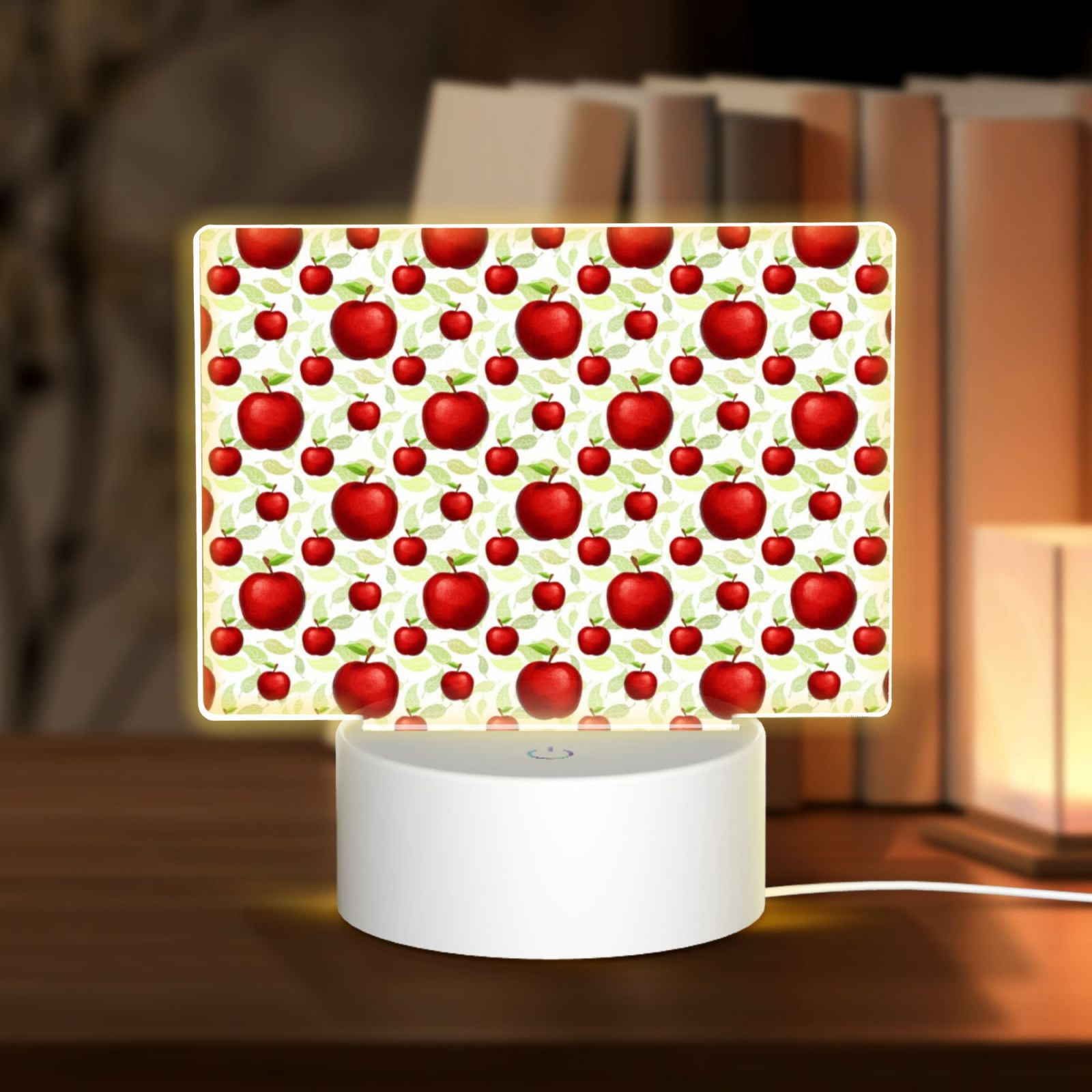 Cauagu Fruit Apples for Rectangle Acrylic Night Light - Acrylic Modern ...