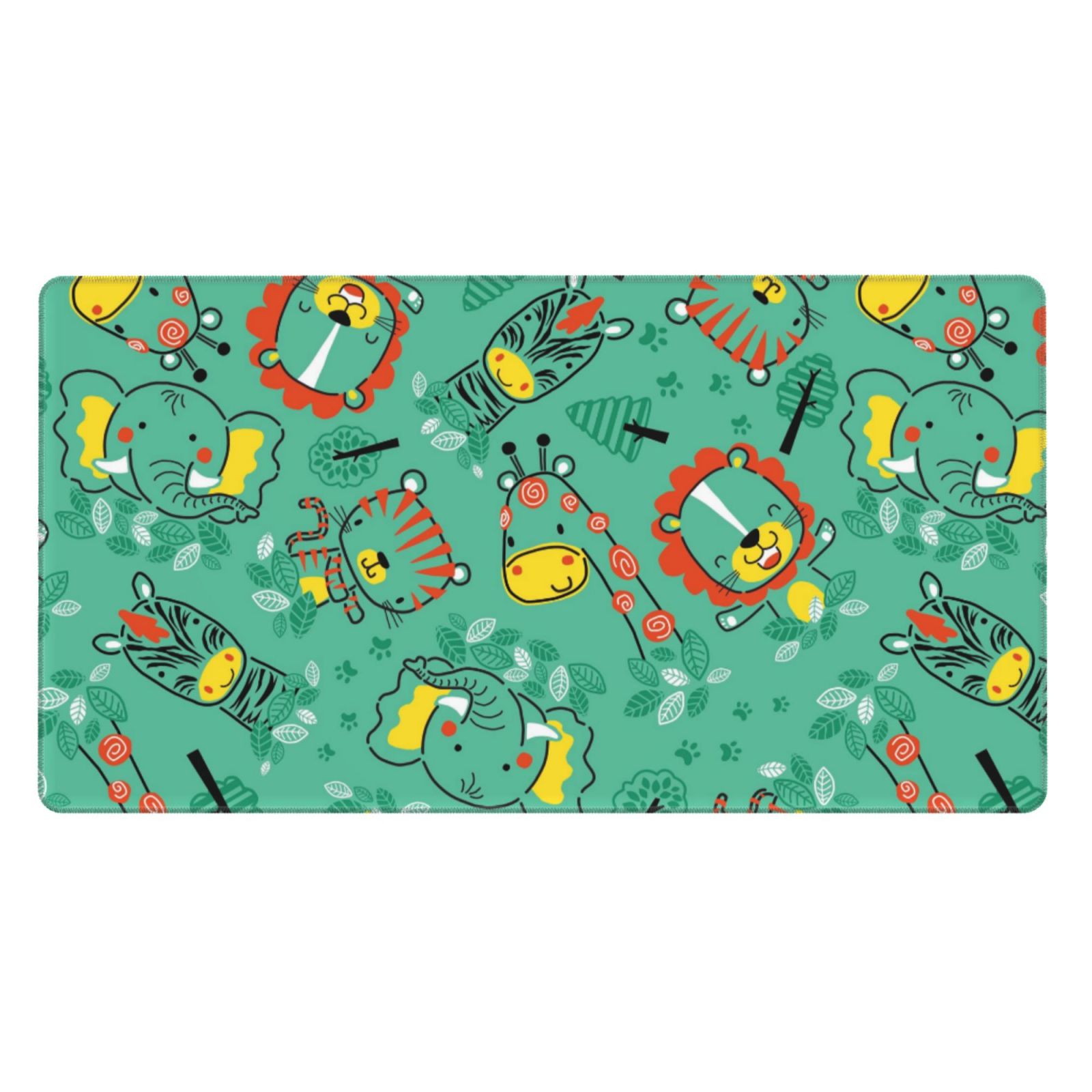 Cauagu Funny Animals in Jungle for Large Mouse Pad,XXL Extended Gaming ...