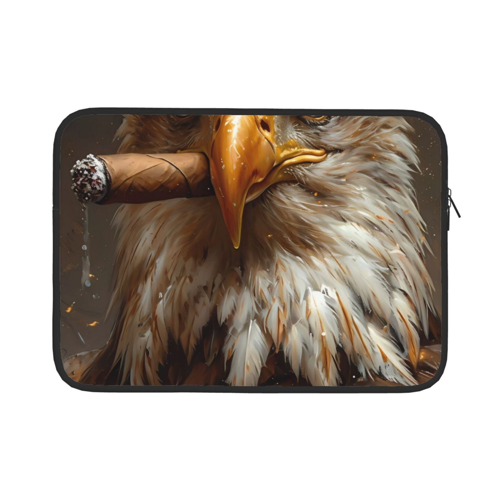 Cauagu Funny Bald Eagle Print Laptop Sleeve Case, Laptop Cover Portable ...