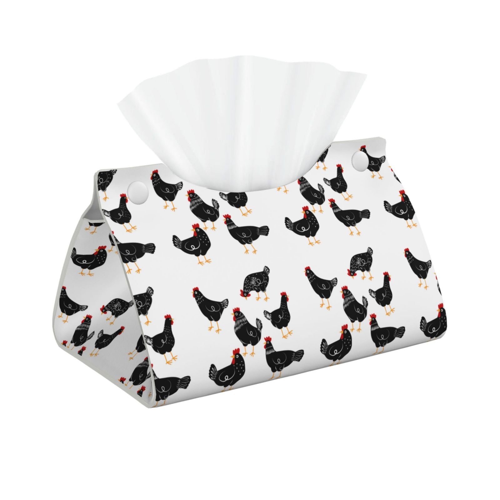 Cauagu Funny Chicken for Large Tissue Box Cover Rectangular–Plus Size ...