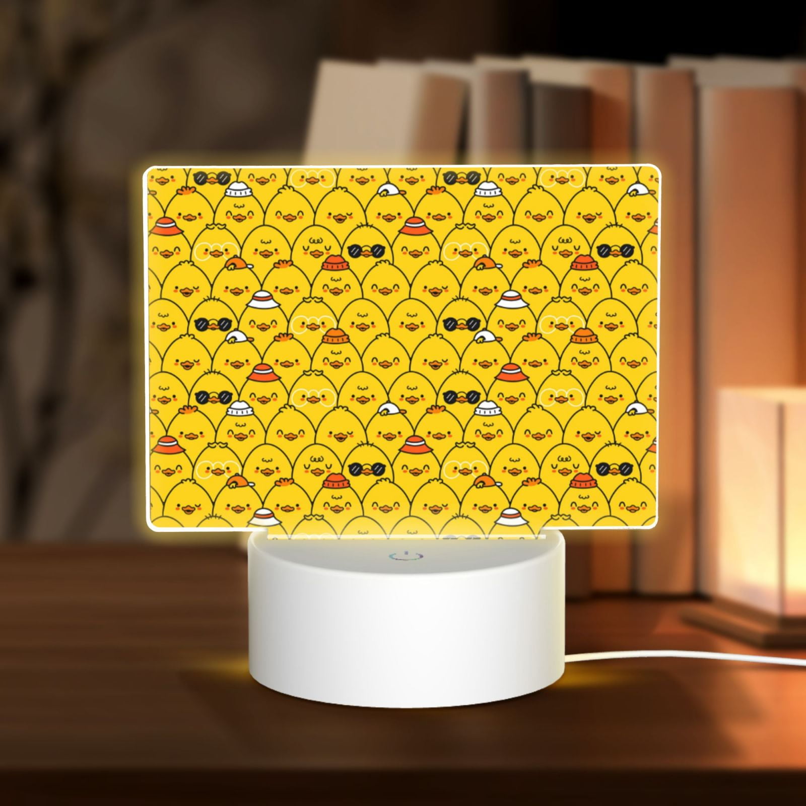 Cauagu Funny Ducks for Rectangle Acrylic Night Light - Acrylic Modern ...
