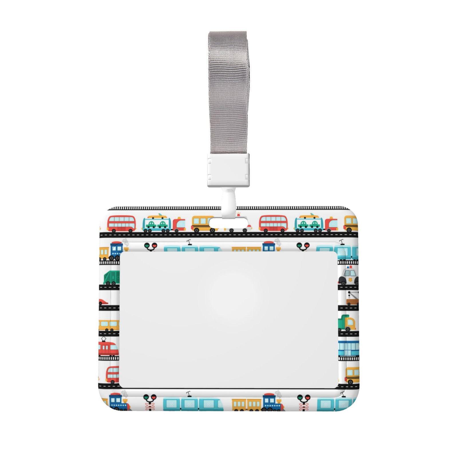 Cauagu Funny Transport for ID Badge Holder,Badge Holder with Windows ...