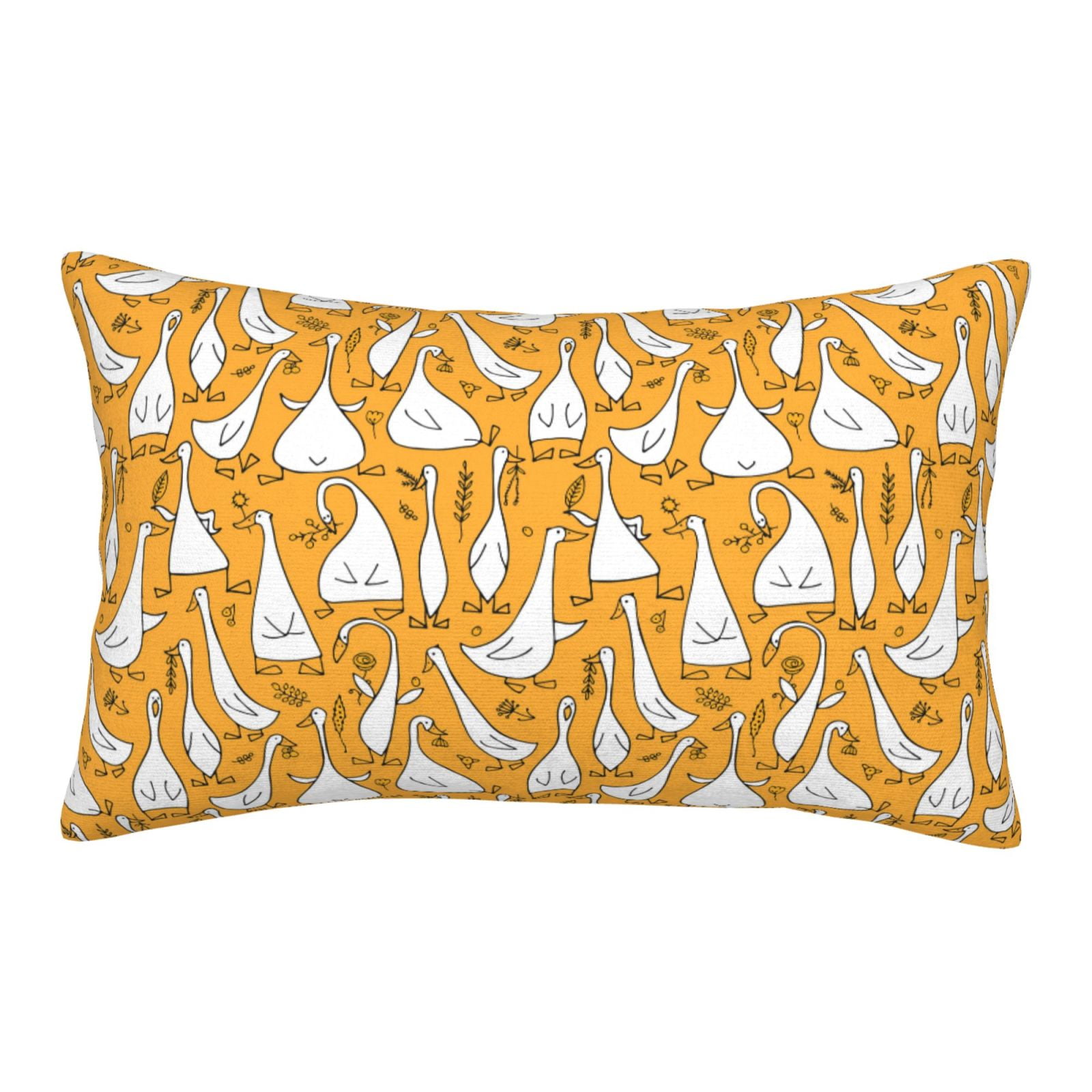 Cauagu Funny goose family Print Pillow Covers with Envelope Closure,1PC ...