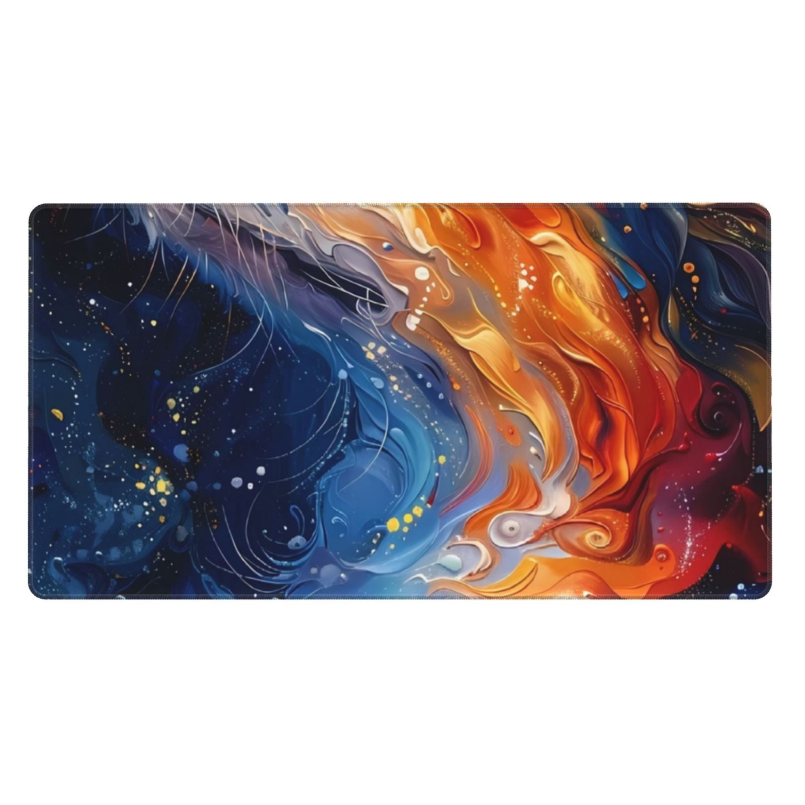 Cauagu Galactic Dog Swirls Art for Large Mouse Pad,XXL Extended Gaming ...