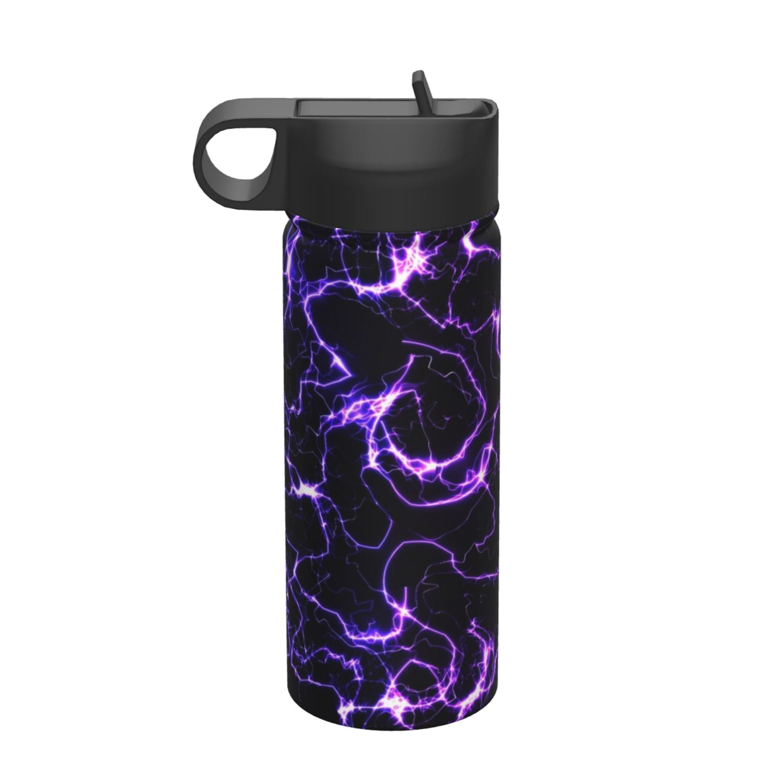 Cauagu Galaxy Lightning for 18 oz Water Bottle With Straw,Stainless ...