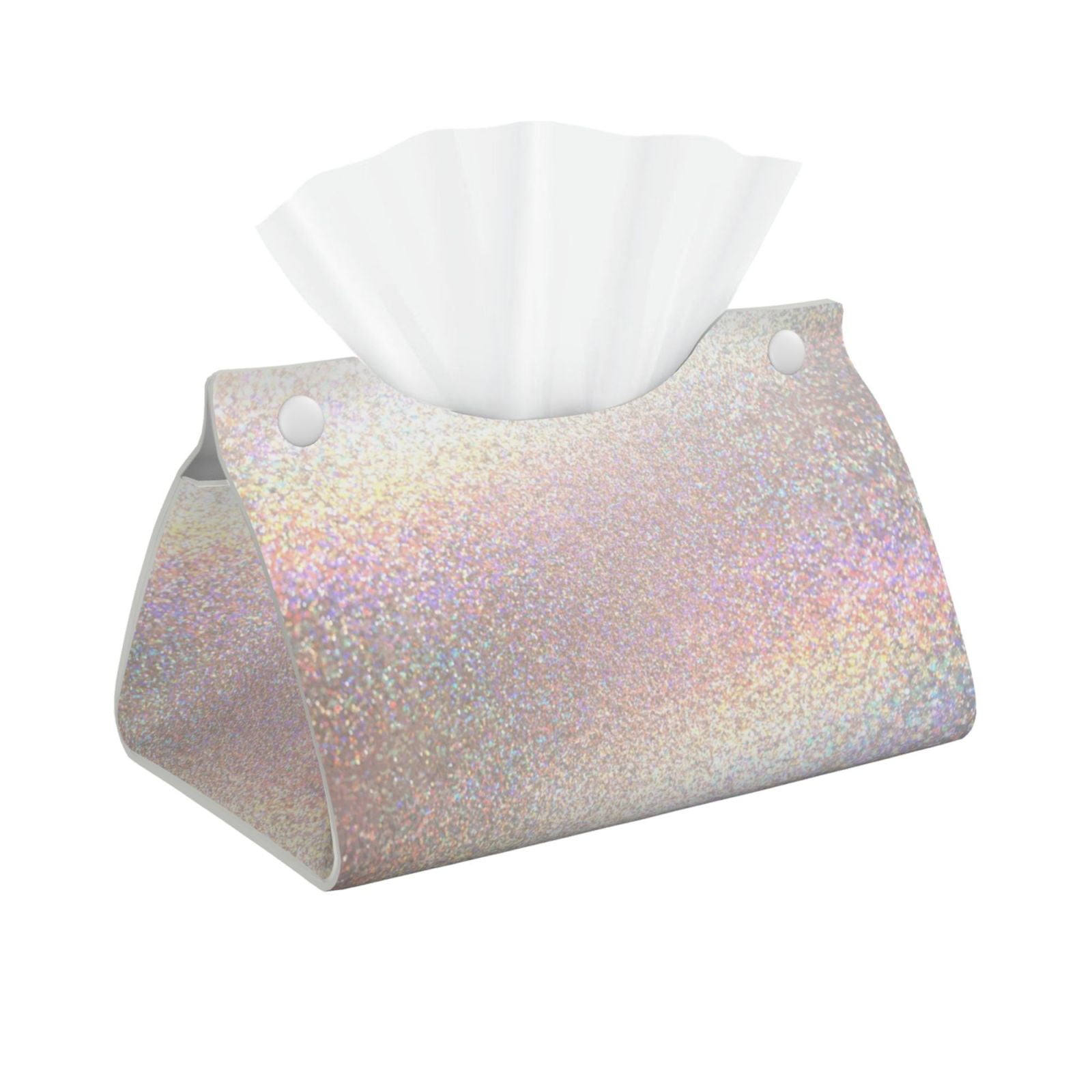 Cauagu Glitter Light Pearl for Large Tissue Box Cover Rectangular–Plus ...