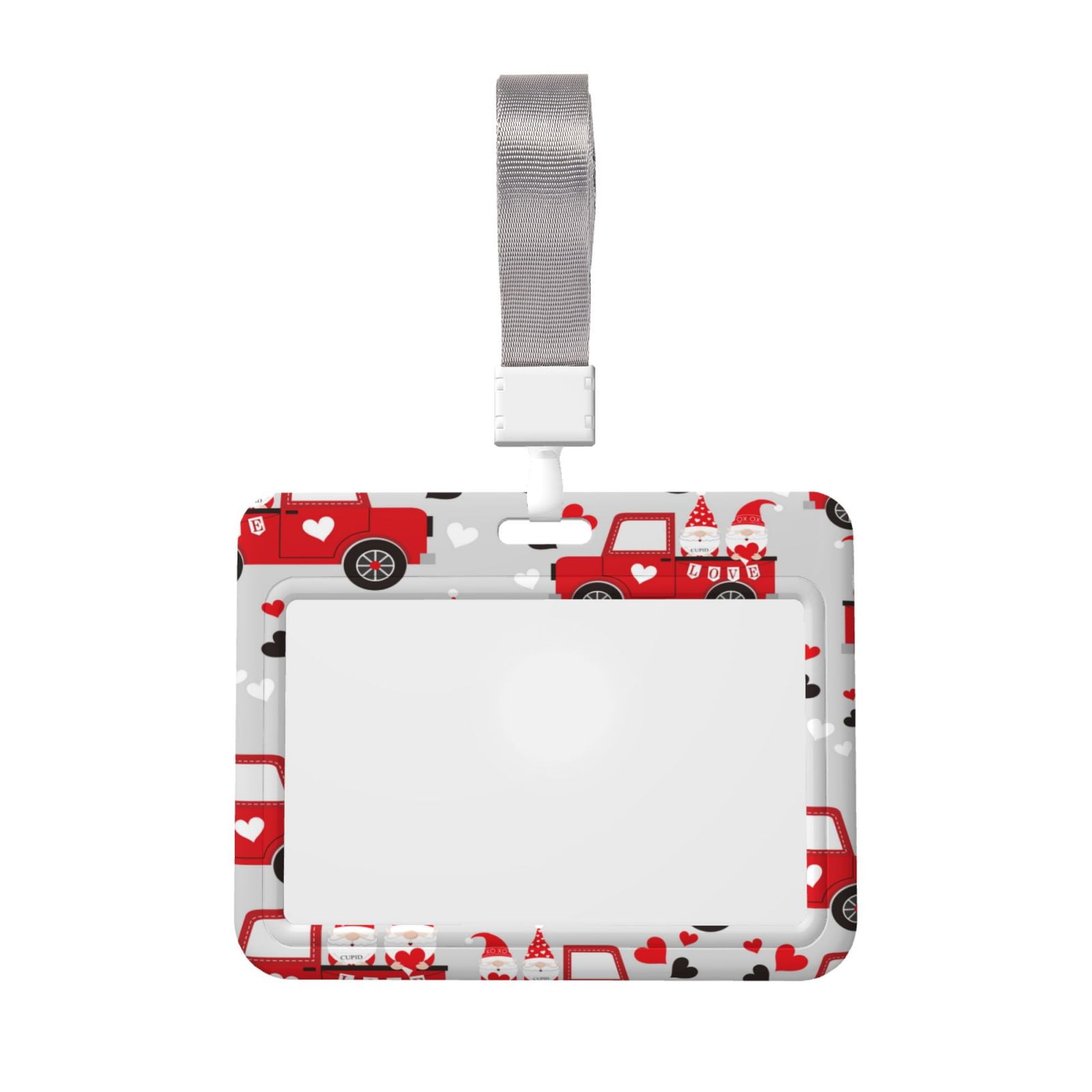 Cauagu Gnomes On The Car for ID Badge Holder,Badge Holder with Windows ...