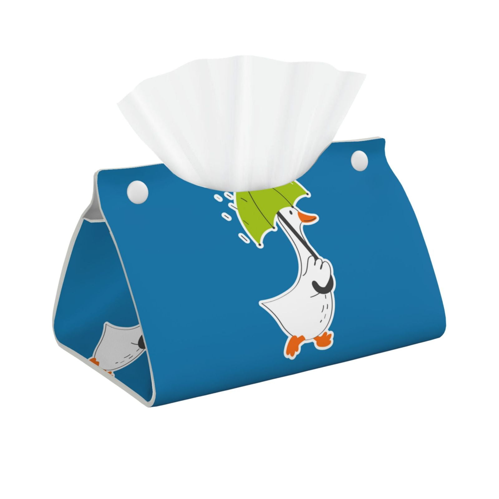 Cauagu Goose Holding an Umbrella for Large Tissue Box Cover Rectangular ...