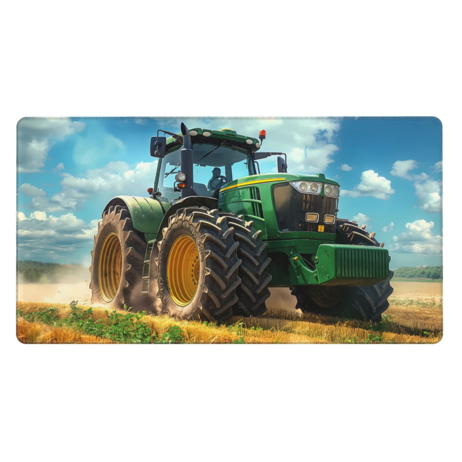 Cauagu Green Tractor Field for Large Mouse Pad,XXL Extended Gaming ...