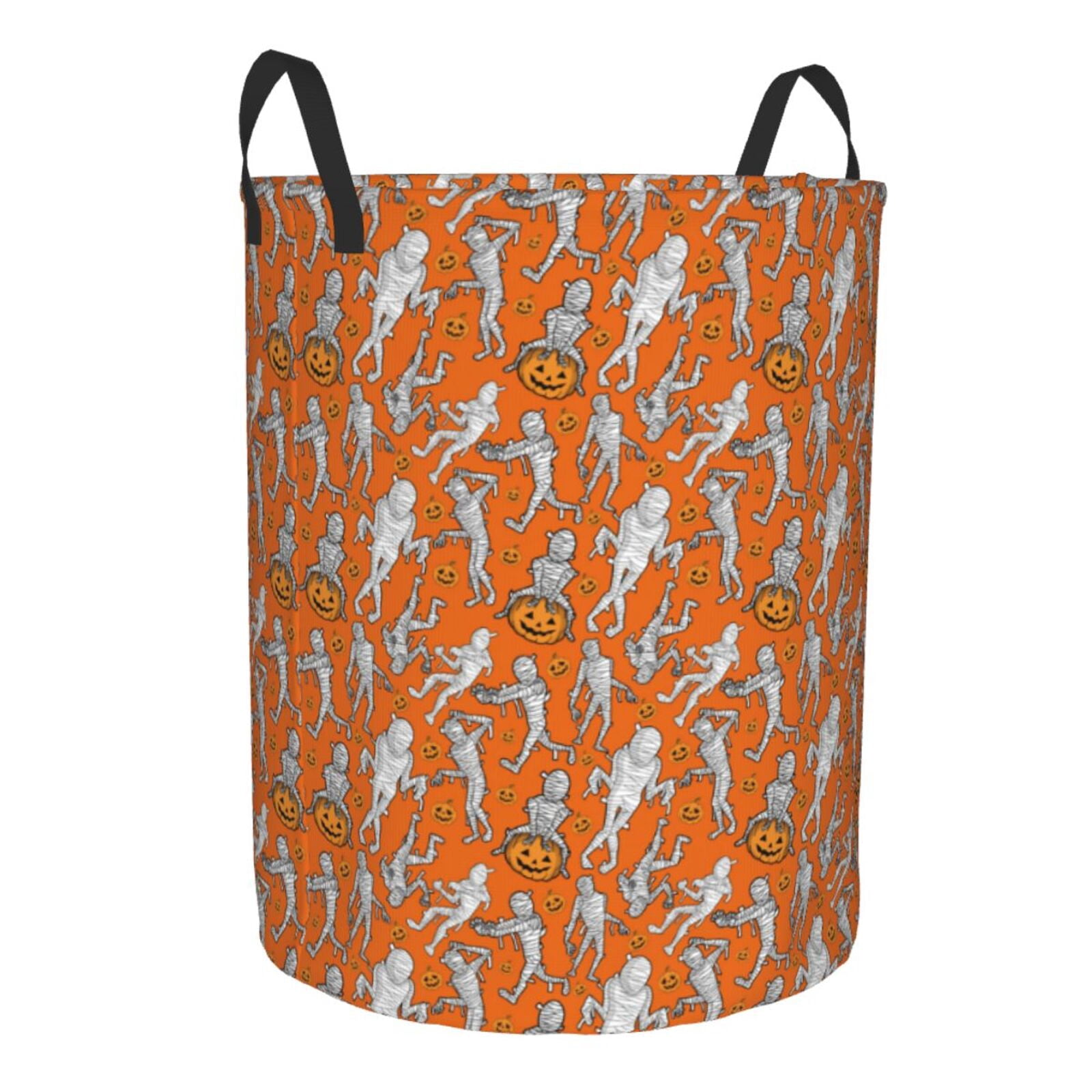 Cauagu Halloween Mummy for Laundry Basket,Collapsible Organizer Basket ...