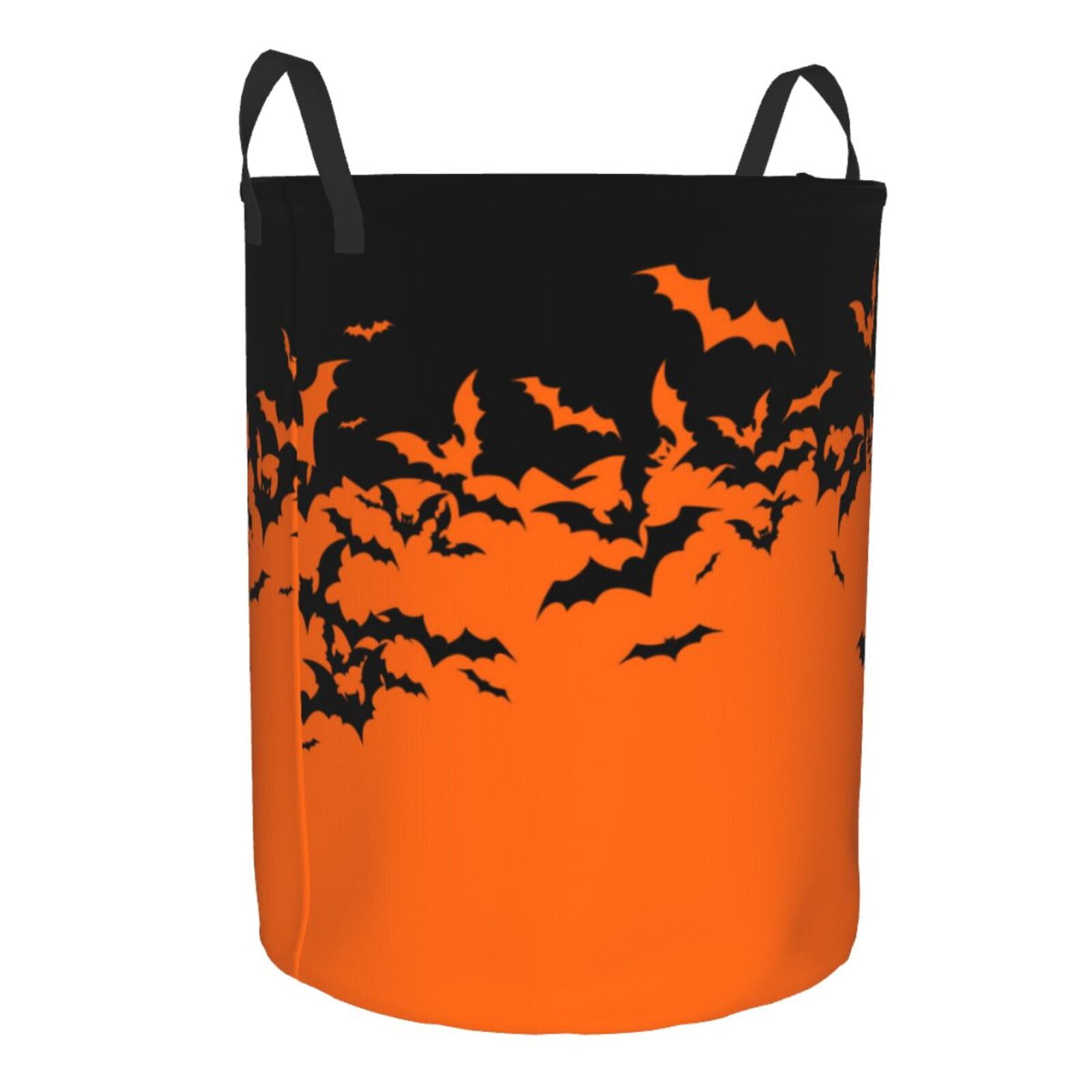 Cauagu Halloween With Black Bats for Laundry Basket,Collapsible ...
