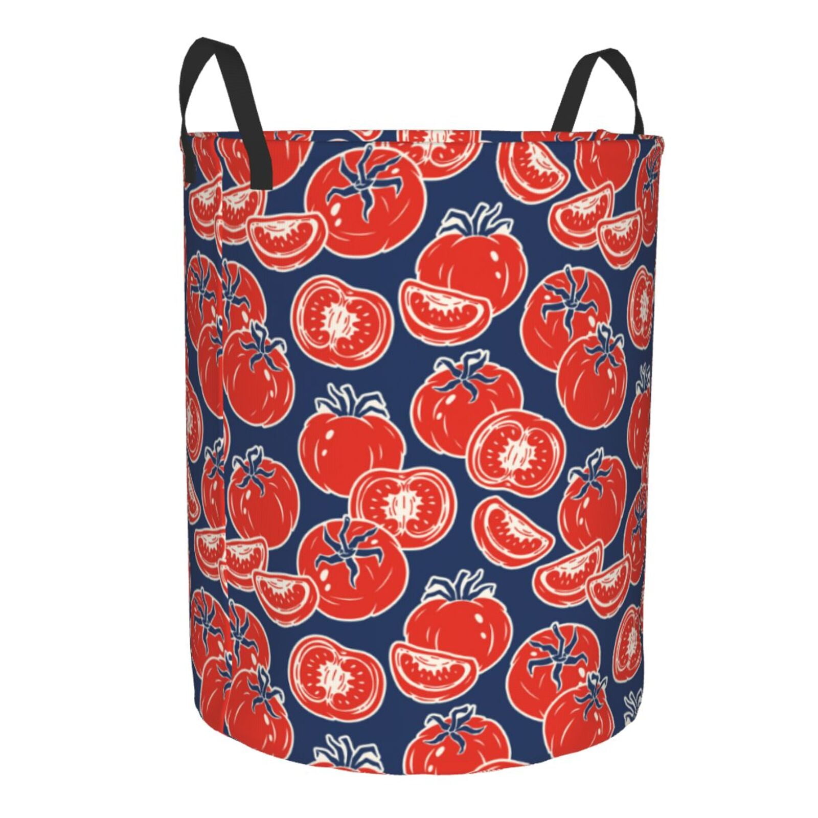 Cauagu Hand Drawn Tomatoes for Laundry Basket,Collapsible Organizer ...