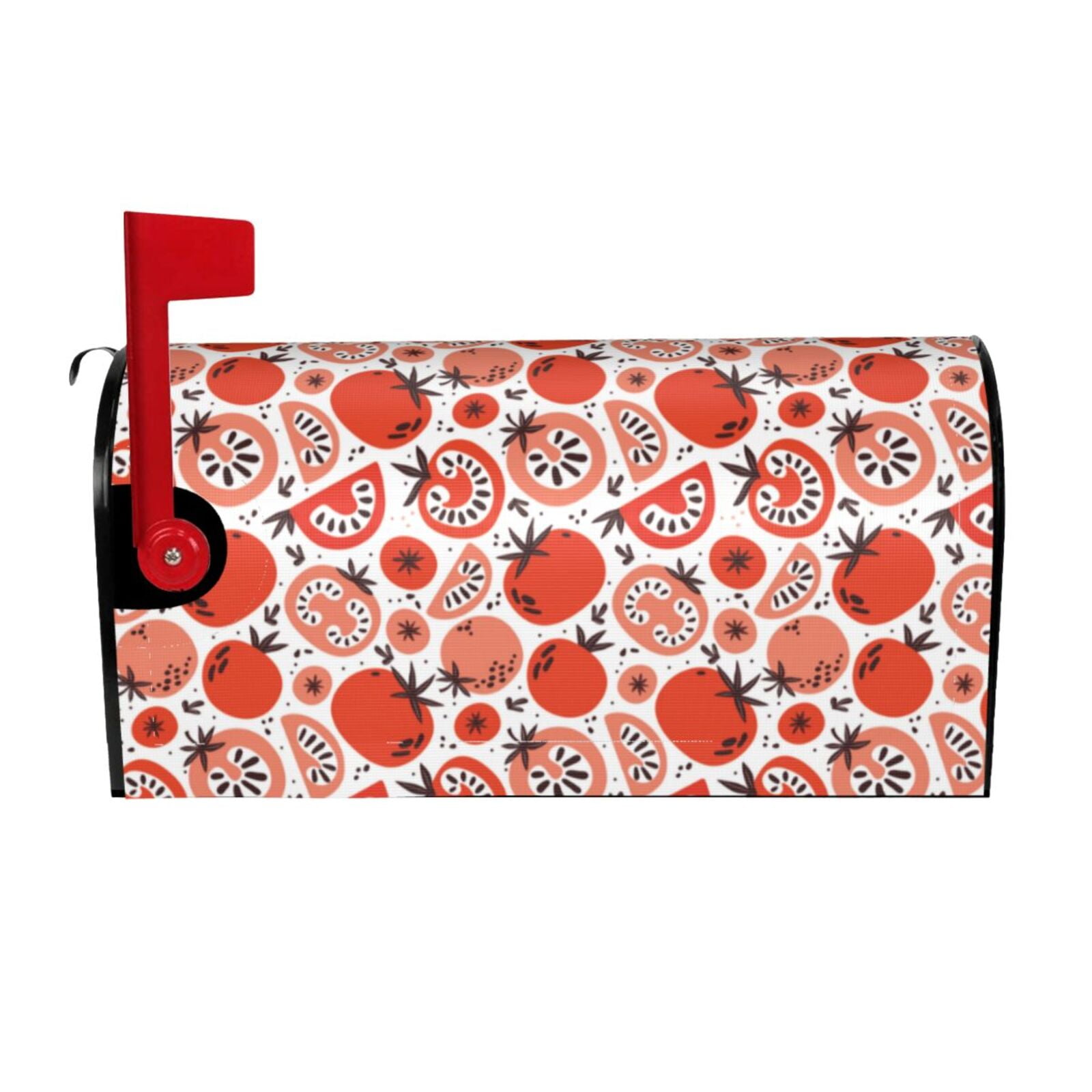 Cauagu Hand Drawn Tomatoes Pattern Magnetic Mailbox Covers, Mailbox ...