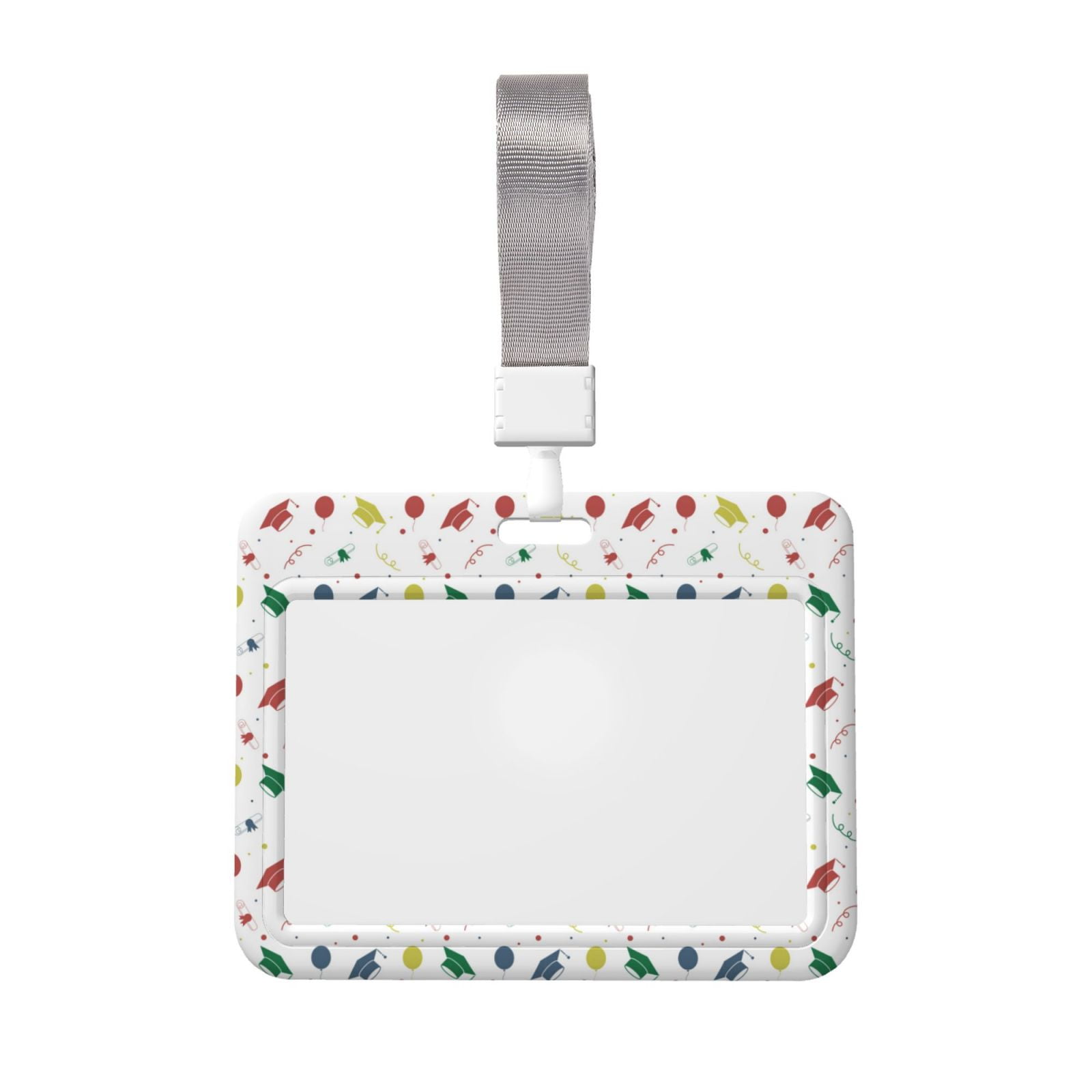 Cauagu Happy Graduation for ID Badge Holder,Badge Holder with Windows ...