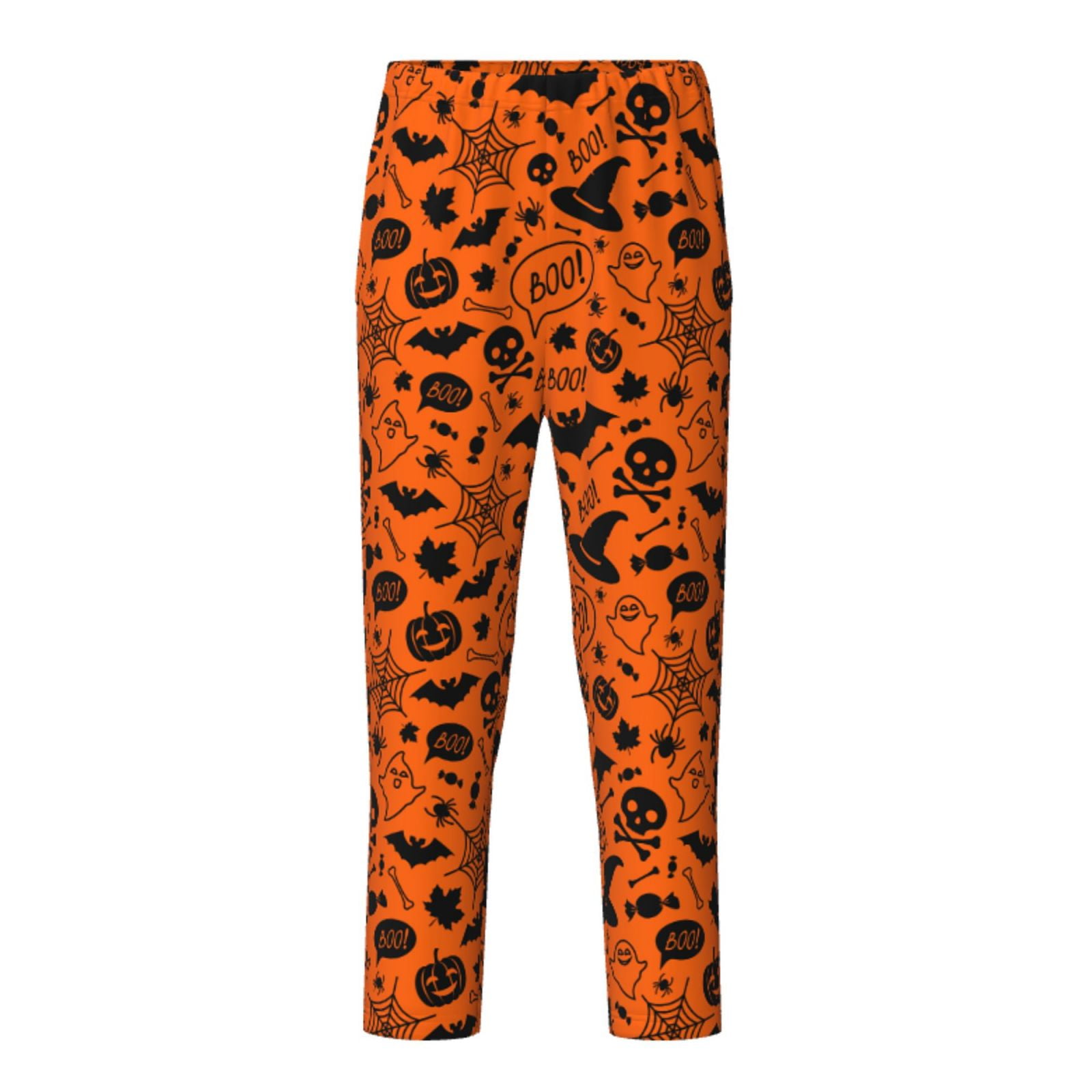 Cauagu Happy Halloween 6 for Cute Pajamas Pants,Elastic Waist Pajama ...
