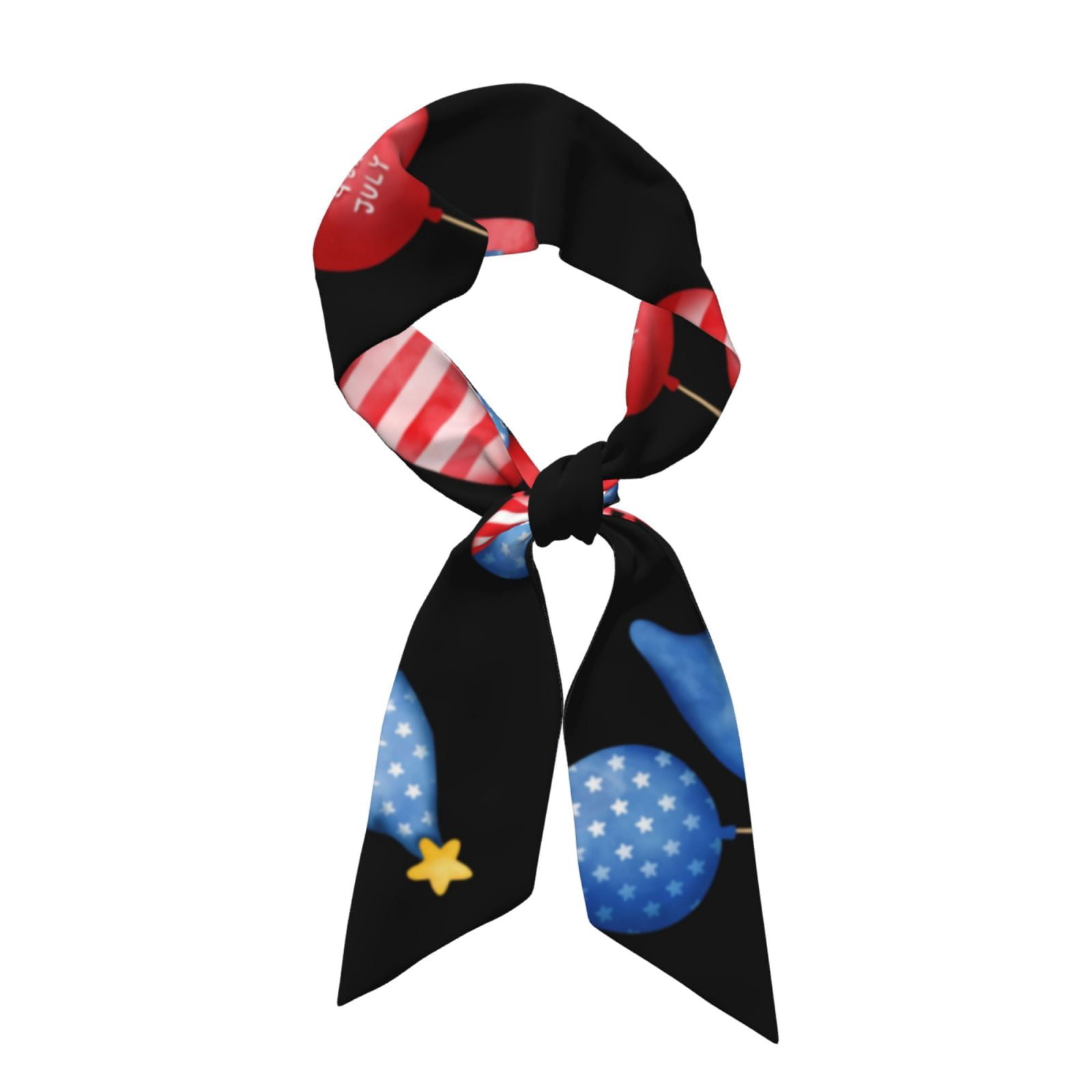 Cauagu Happy Independence Day Gnome Pattern Scarf for Women,Neck Scarf ...