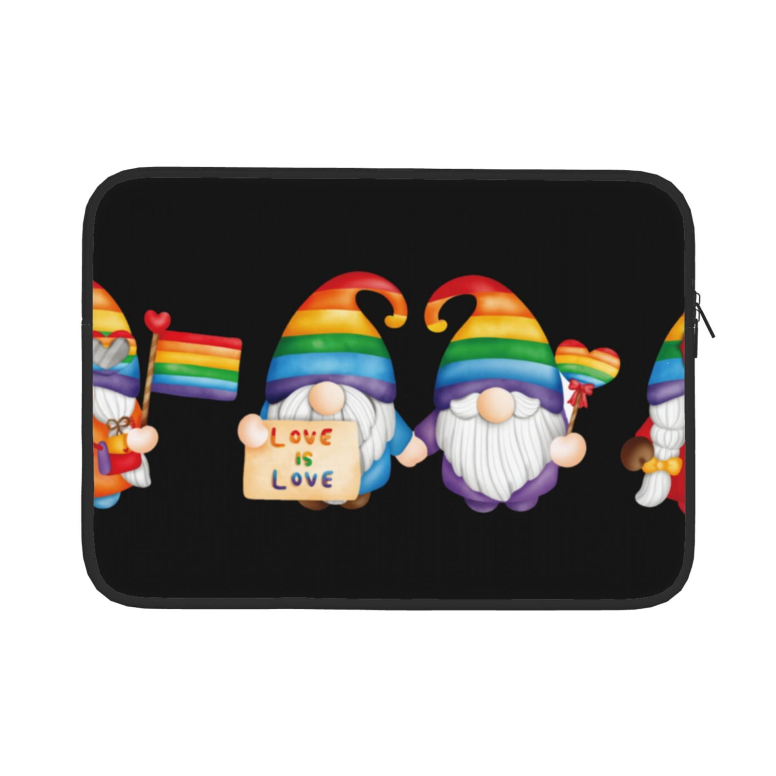 Cauagu Happy Pride Gnome Print Laptop Sleeve Case, Laptop Cover ...