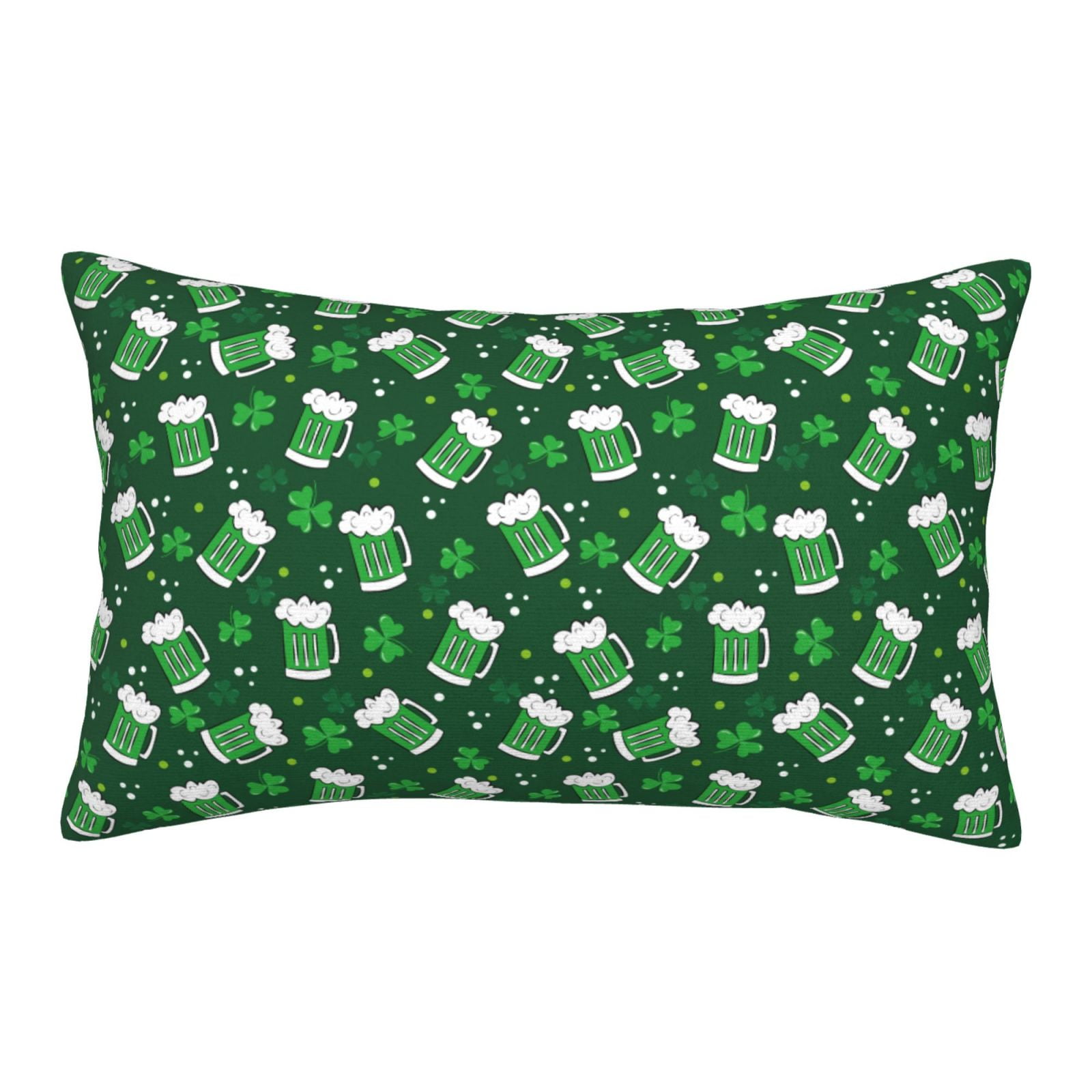 Cauagu Happy St. Patrick's Day Print Pillow Covers with Envelope ...