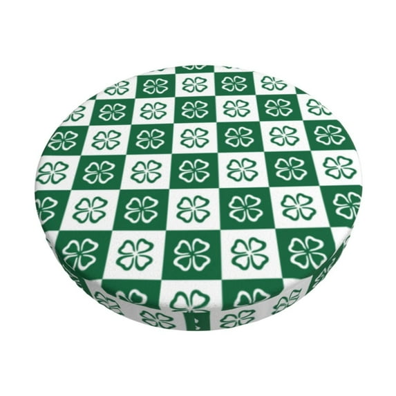 Cauagu Happy saint Patricks day Print Round Stool Covers,Seat Cushion ...