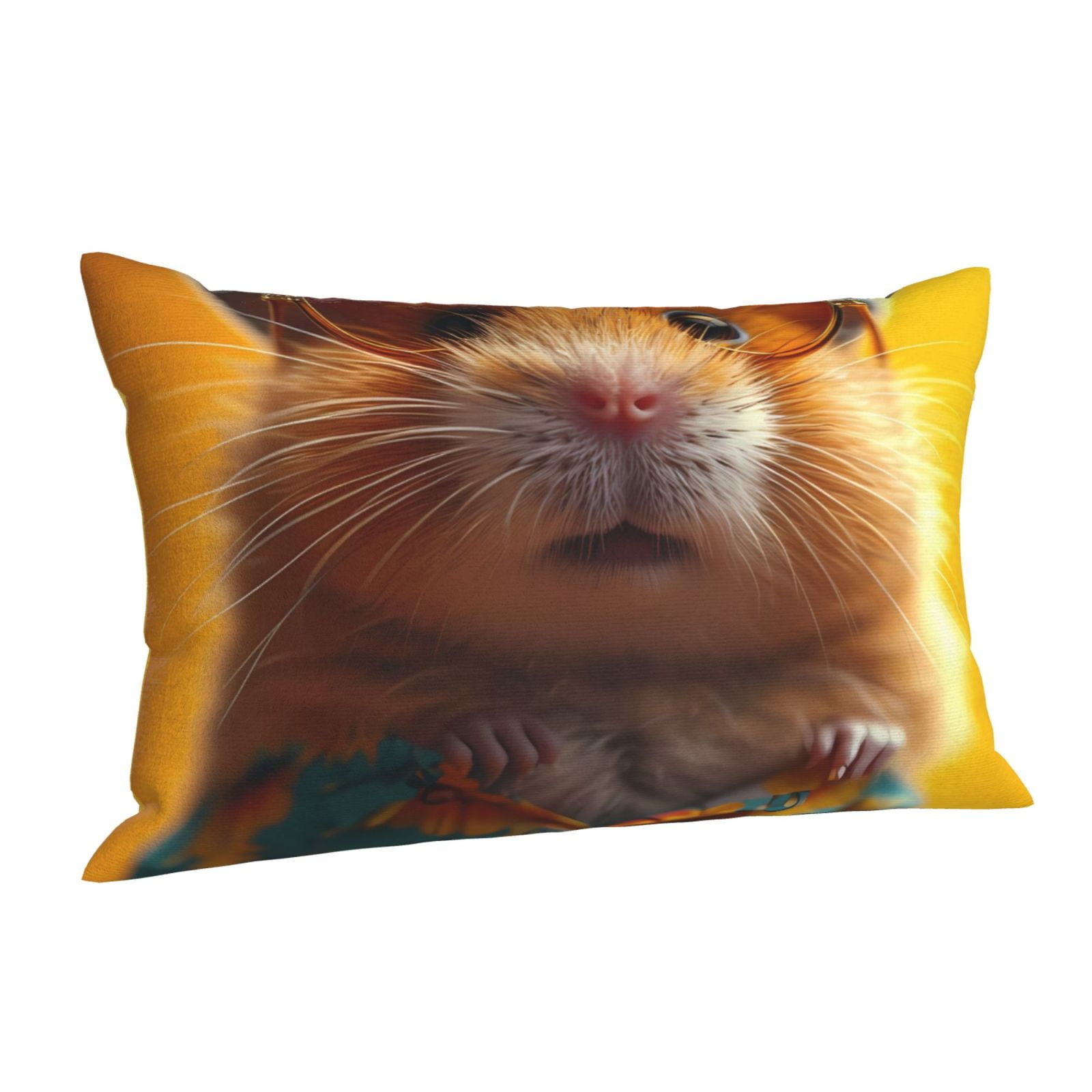 Cauagu Hawaiian Style Guinea Pig Print Pillow Covers with Envelope ...