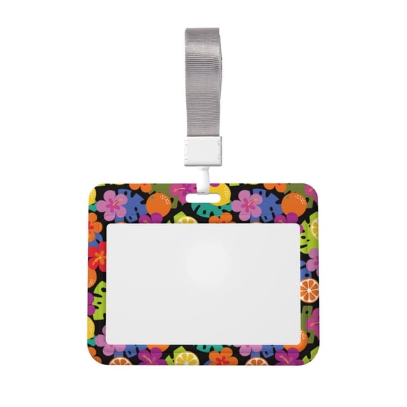 Cauagu Hawaiian Style for ID Badge Holder,Badge Holder with Windows Key ...