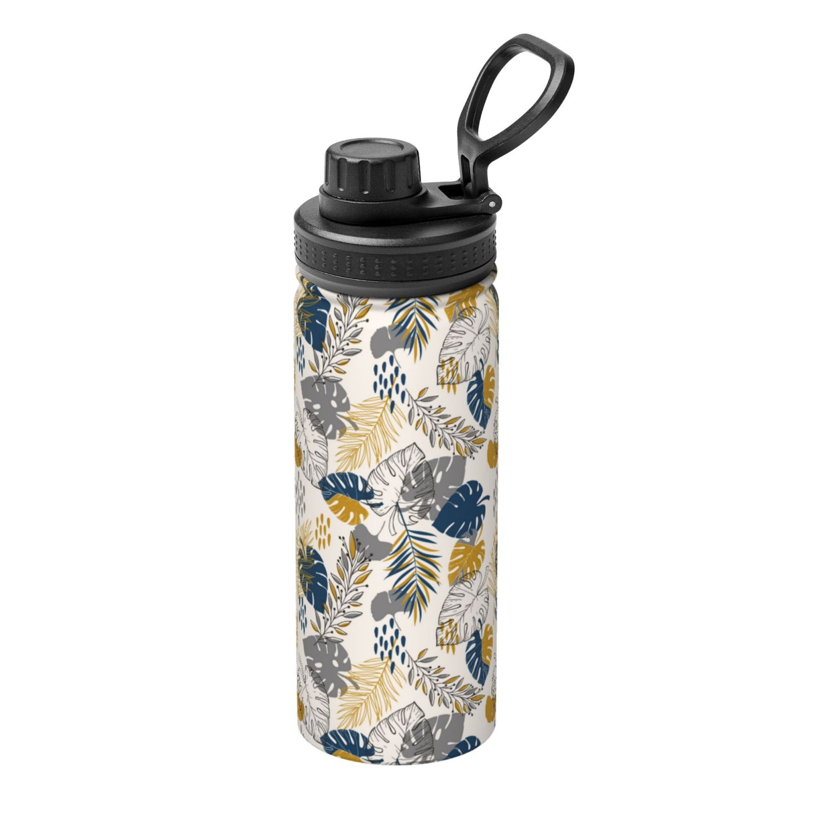 Cauagu Hawaiian Style Print 18oz Vacuum Insulated Stainless Steel Water ...