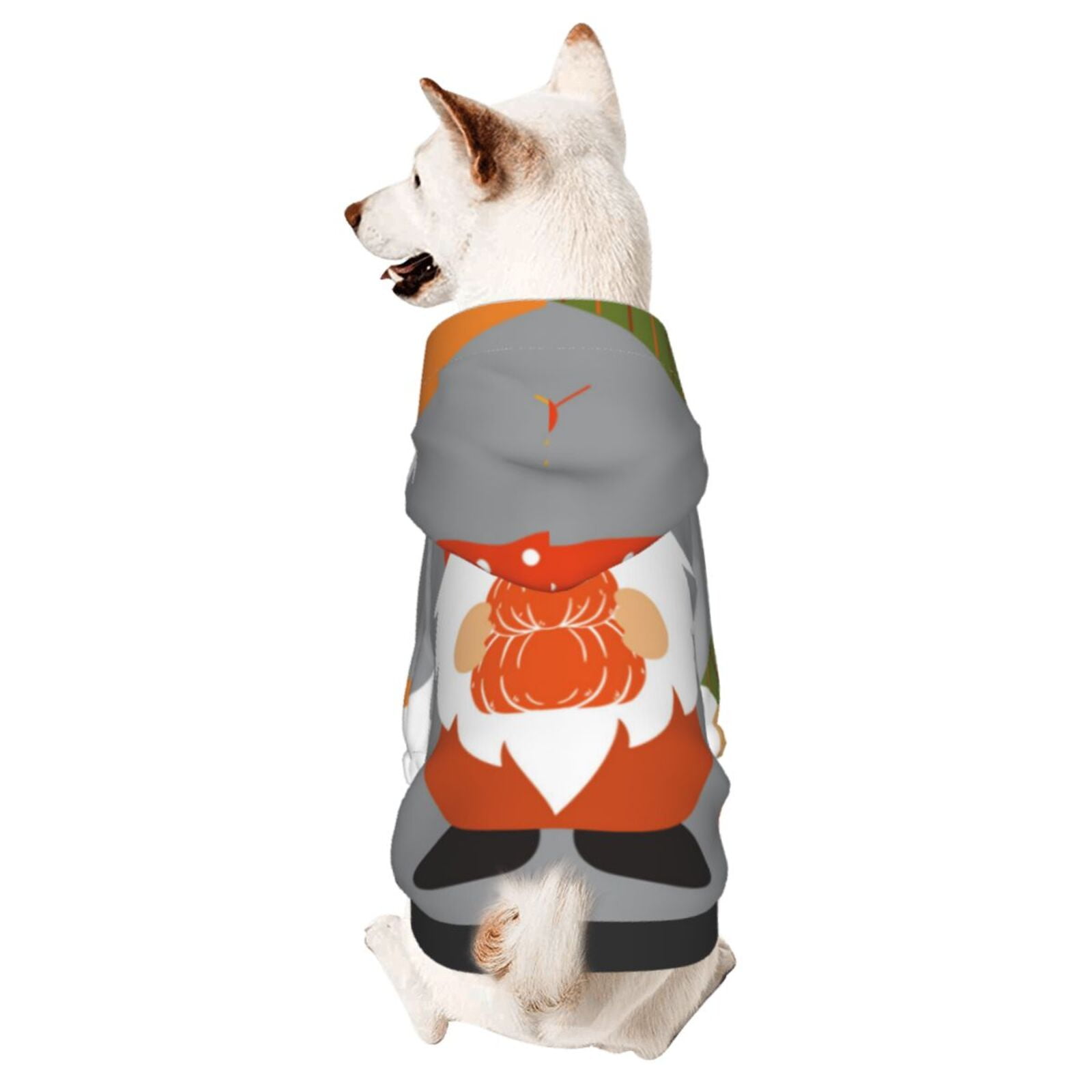 Cauagu Hello Fall Gnomes Pattern Winter Pet Hoodie Sweatshirts- Dog ...